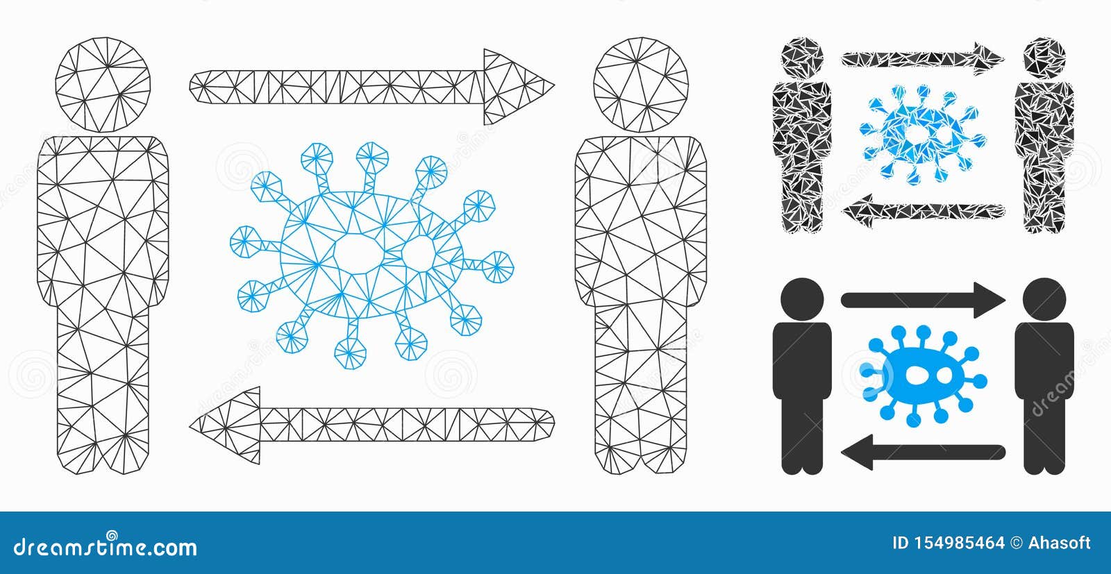 Triangular Bacteria. Bacteria Classification. Irregular Shapes Of ...