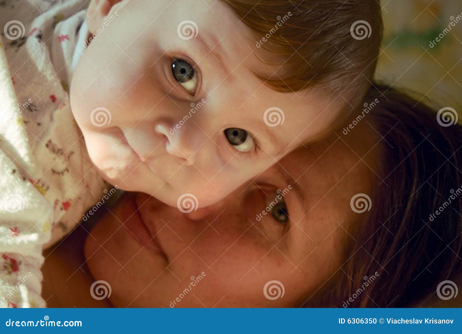 Persons of the Child and Mother Stock Photo - Image of affectionate ...