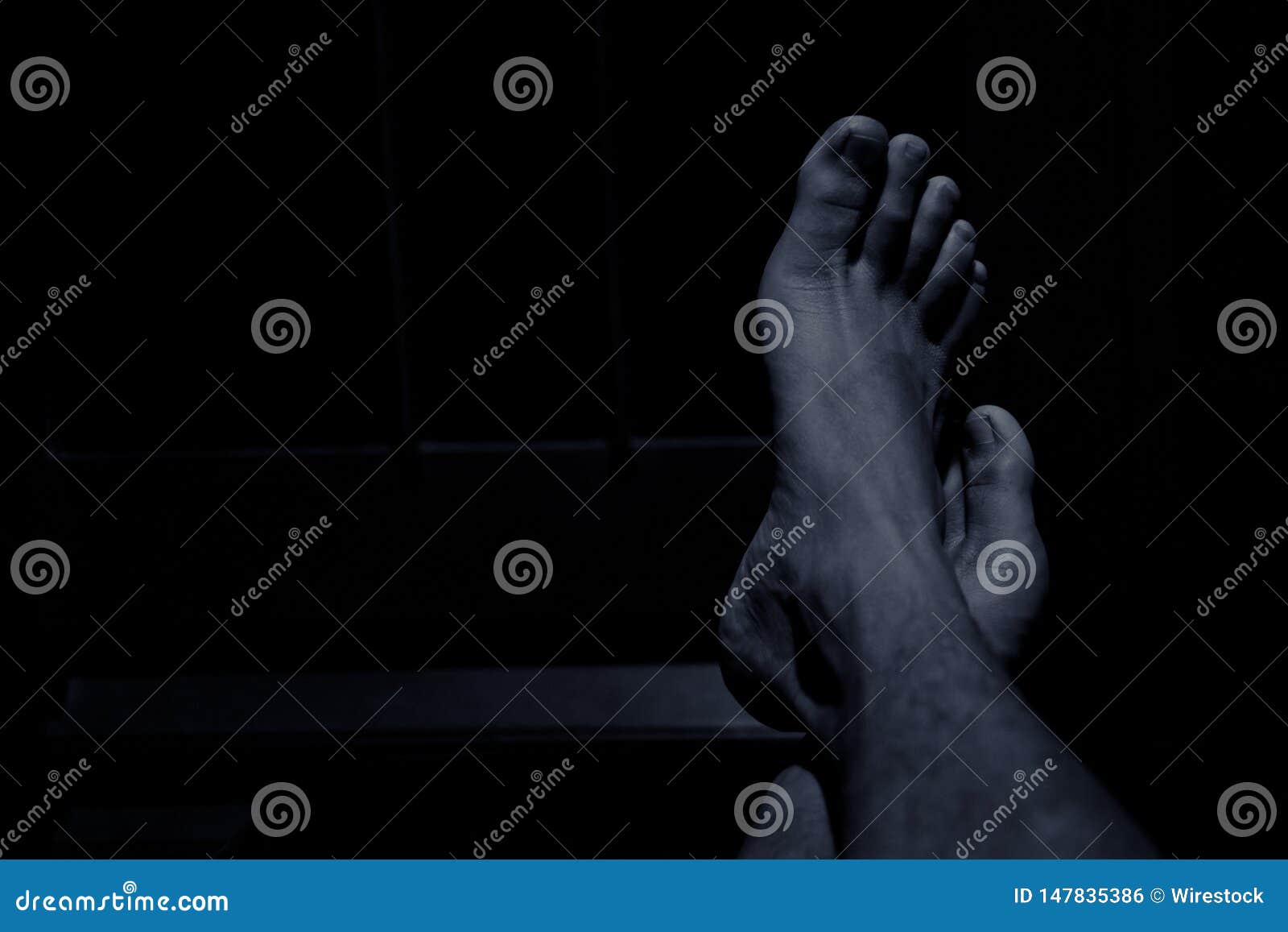 Persons Resting Feet on the Table Stock Photo - Image of lifestyle ...