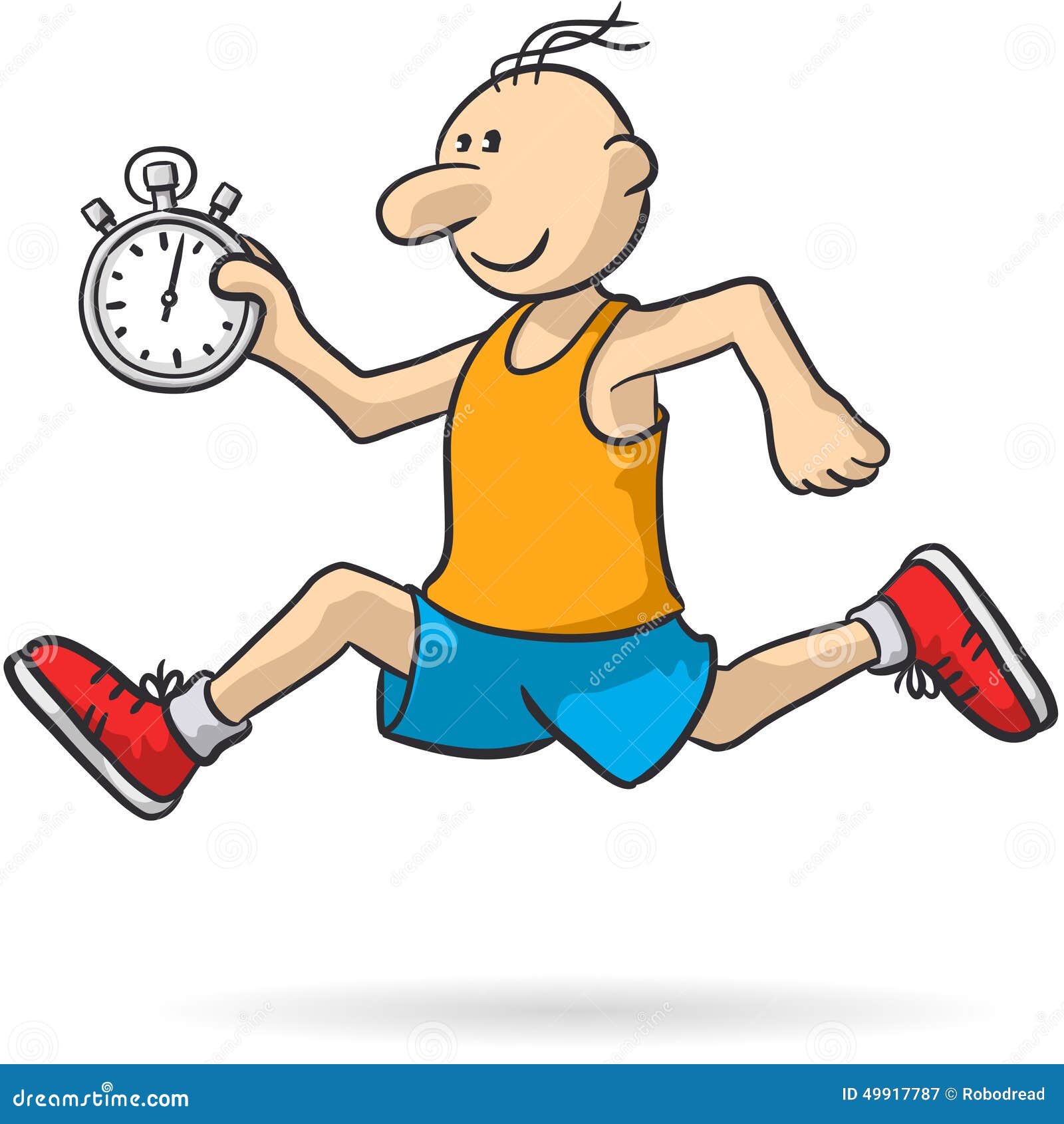 Persoon het lopen vector illustratie. Illustration of spoed - 49917787