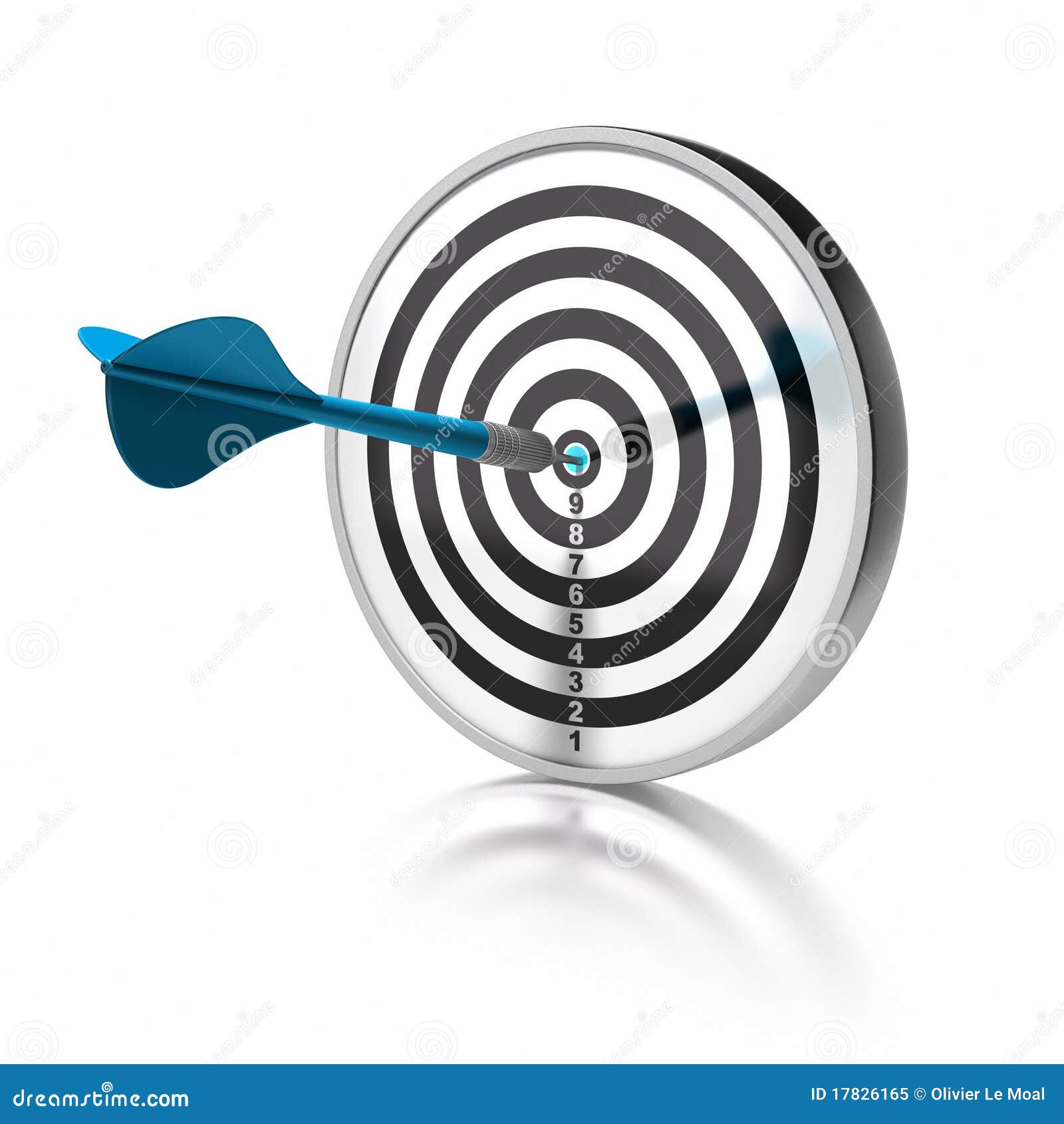 Persoonlijk Doelstelling of Doel, Succes Stock Illustratie ...