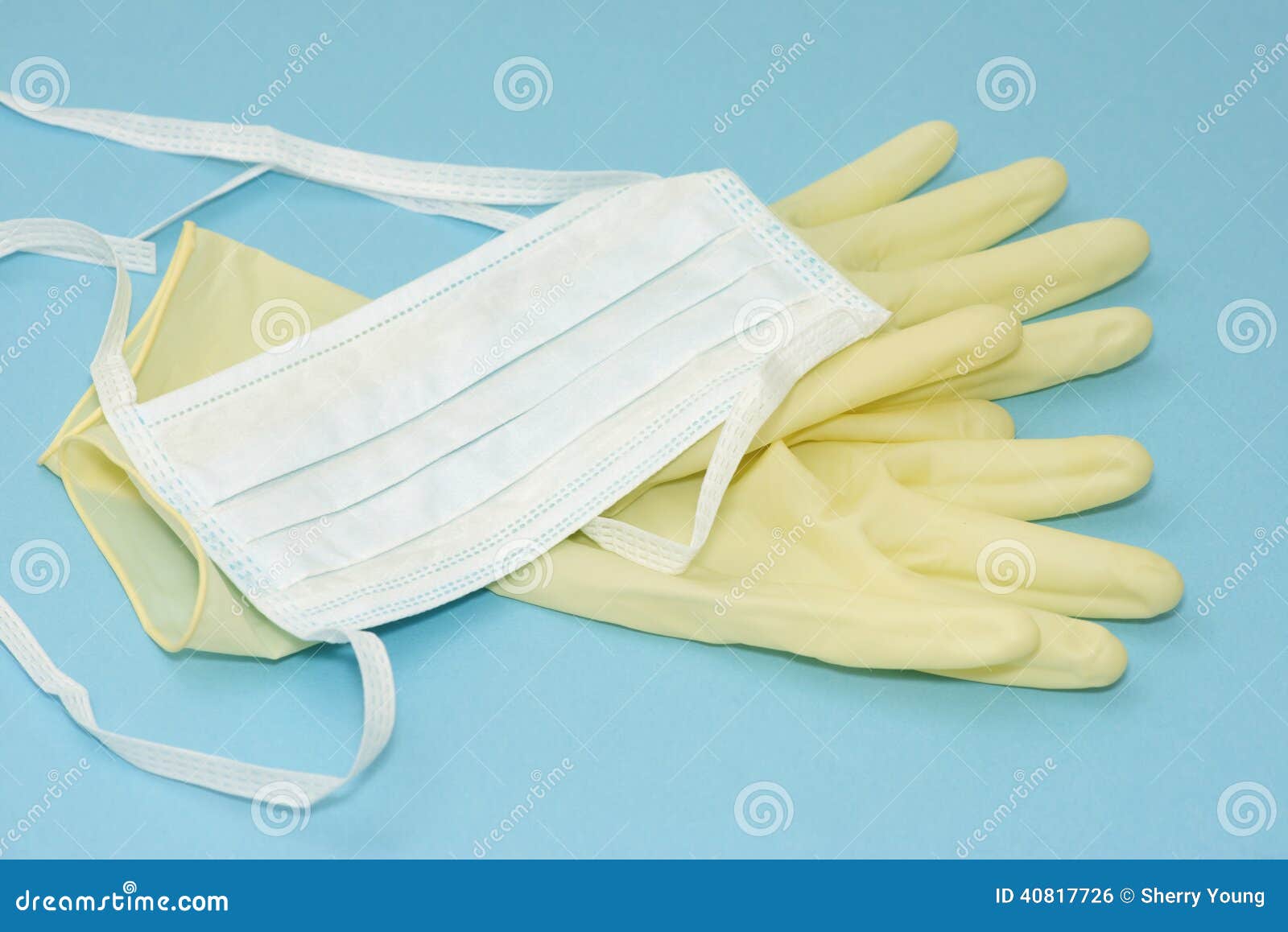 Persoonlijke bescherming stock foto. Image of latex, geneeskunde - 40817726