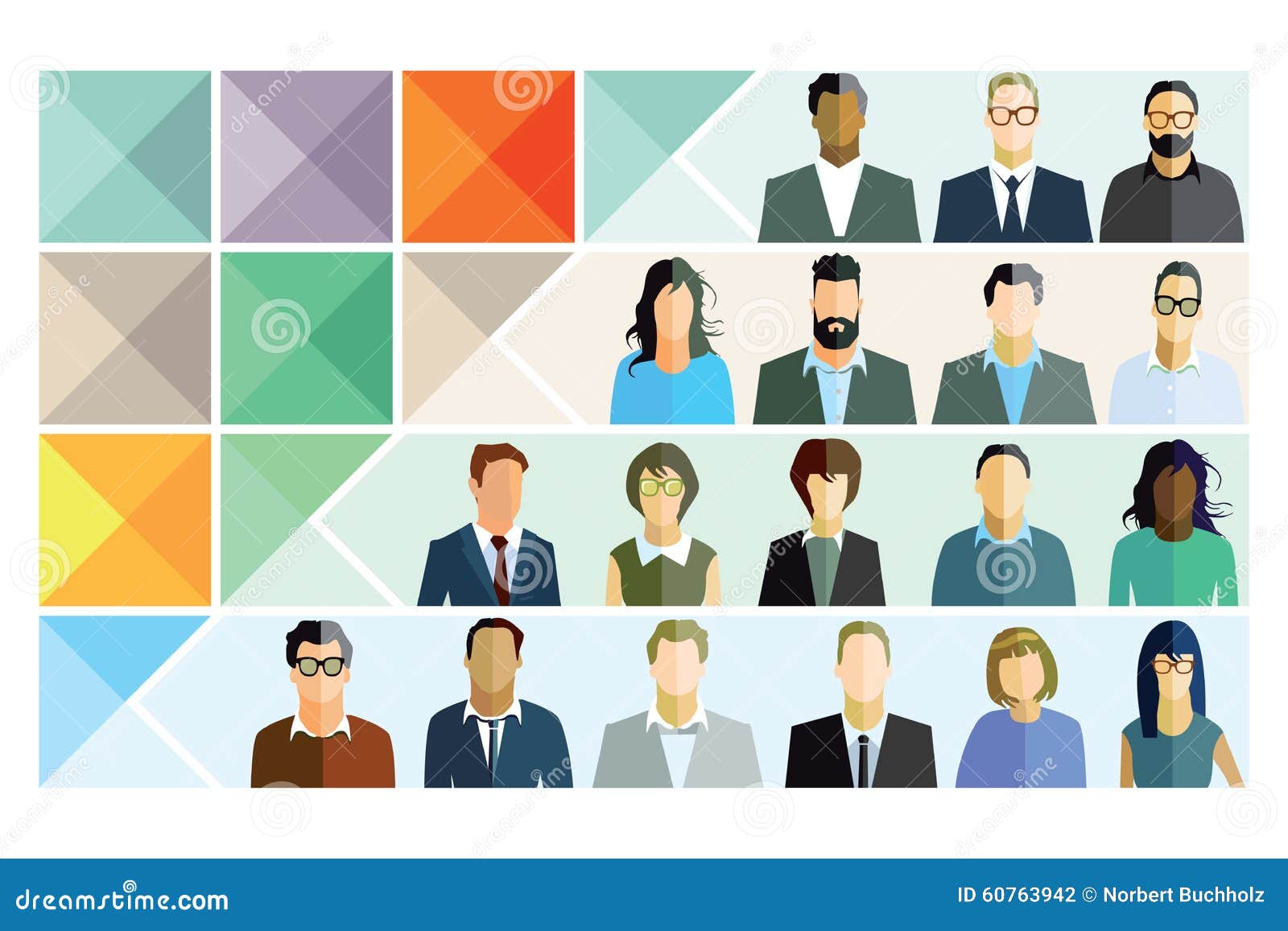 Persoonlijke informatie vector illustratie. Illustration of ...