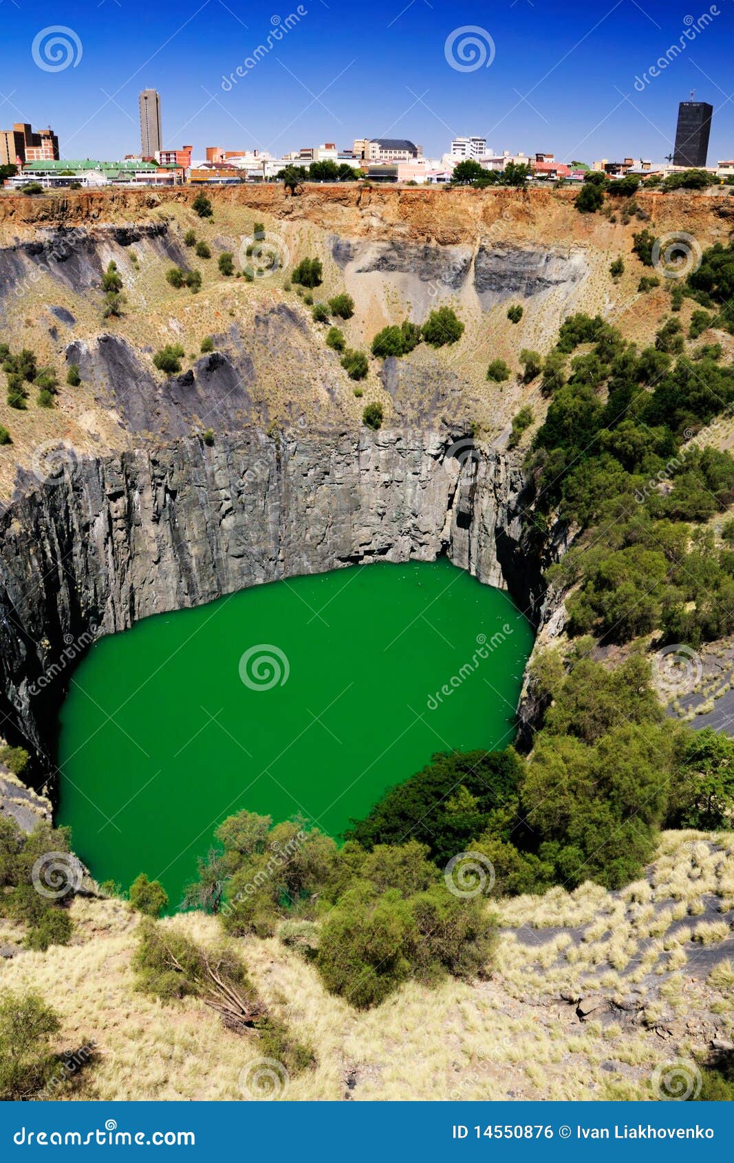 Perspectief Van Het Grote Gat in Kimberley Stock Foto - Image of ...