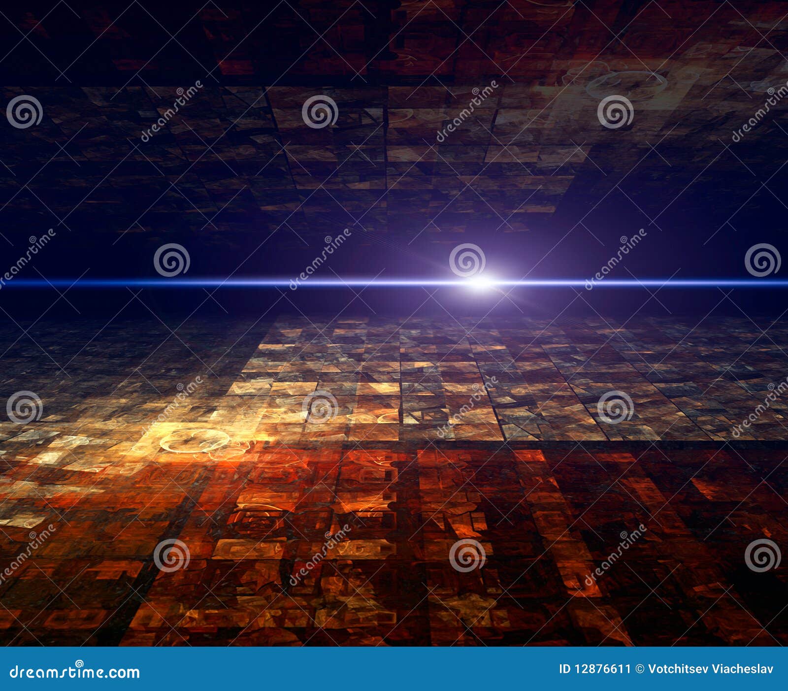 Perspective Abstract Background Stock Illustration - Illustration of ...