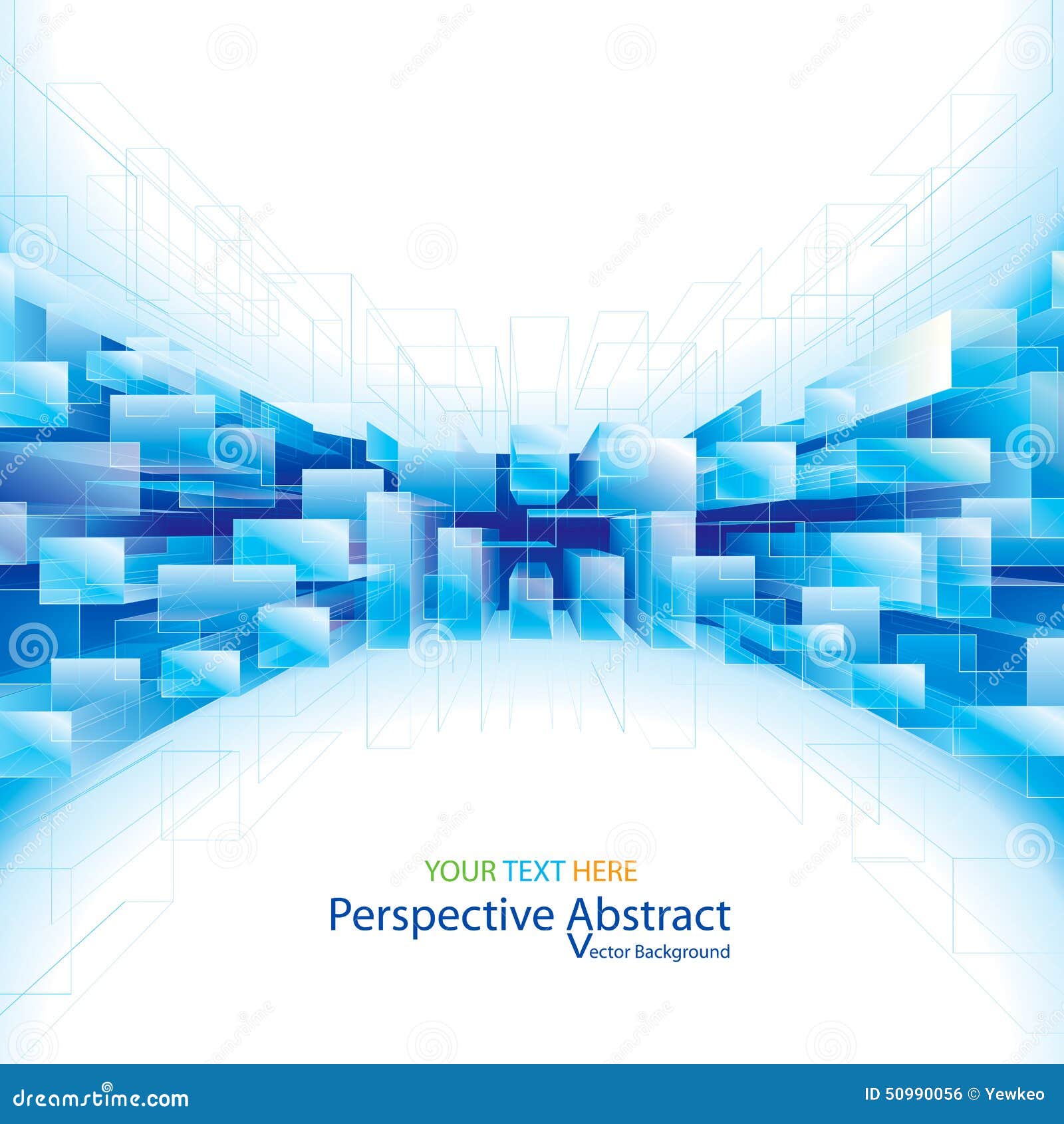 Perspective Abstract Background Stock Vector - Illustration of ...