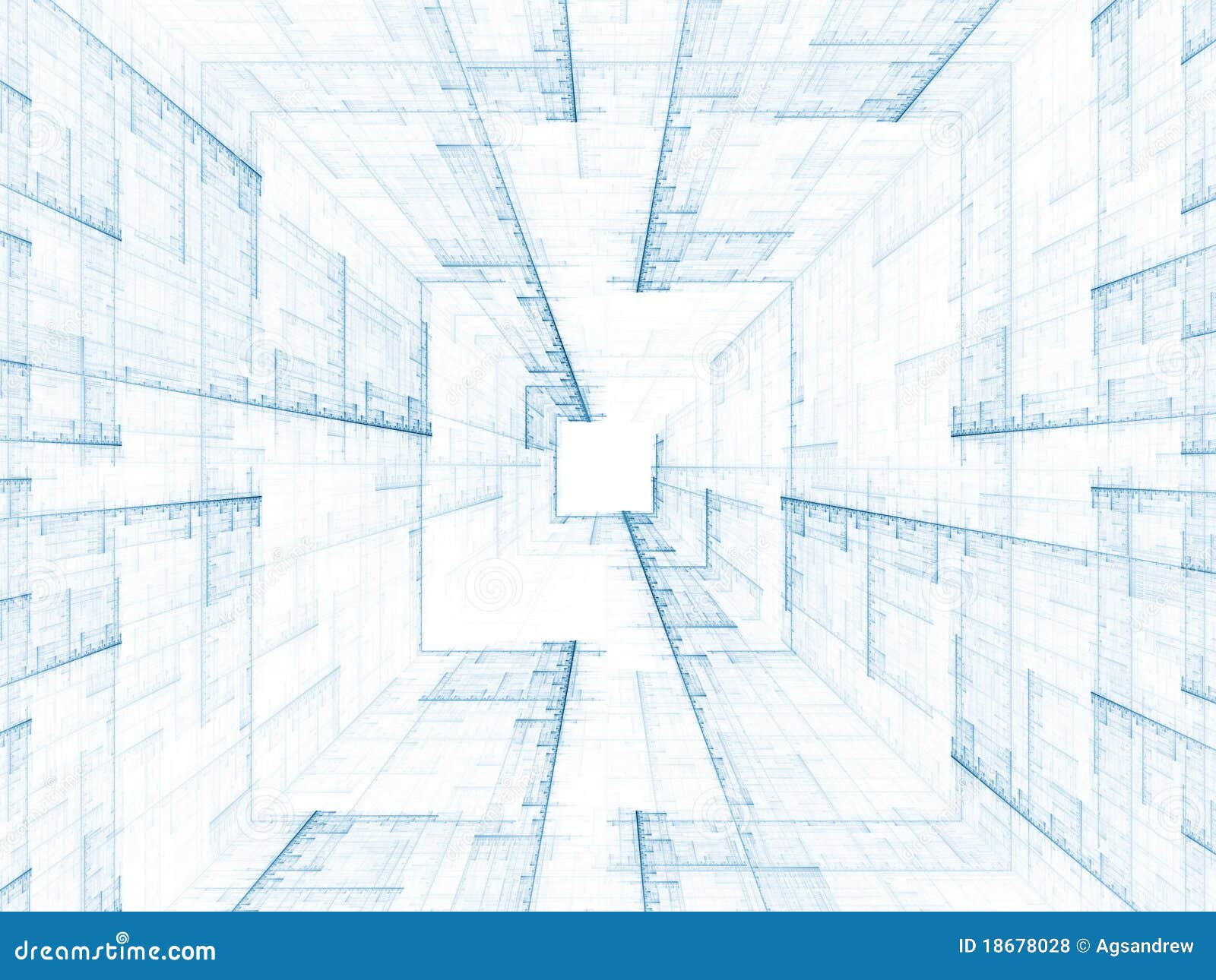 Perspective Abstract Form stock photo. Image of modern - 18678028