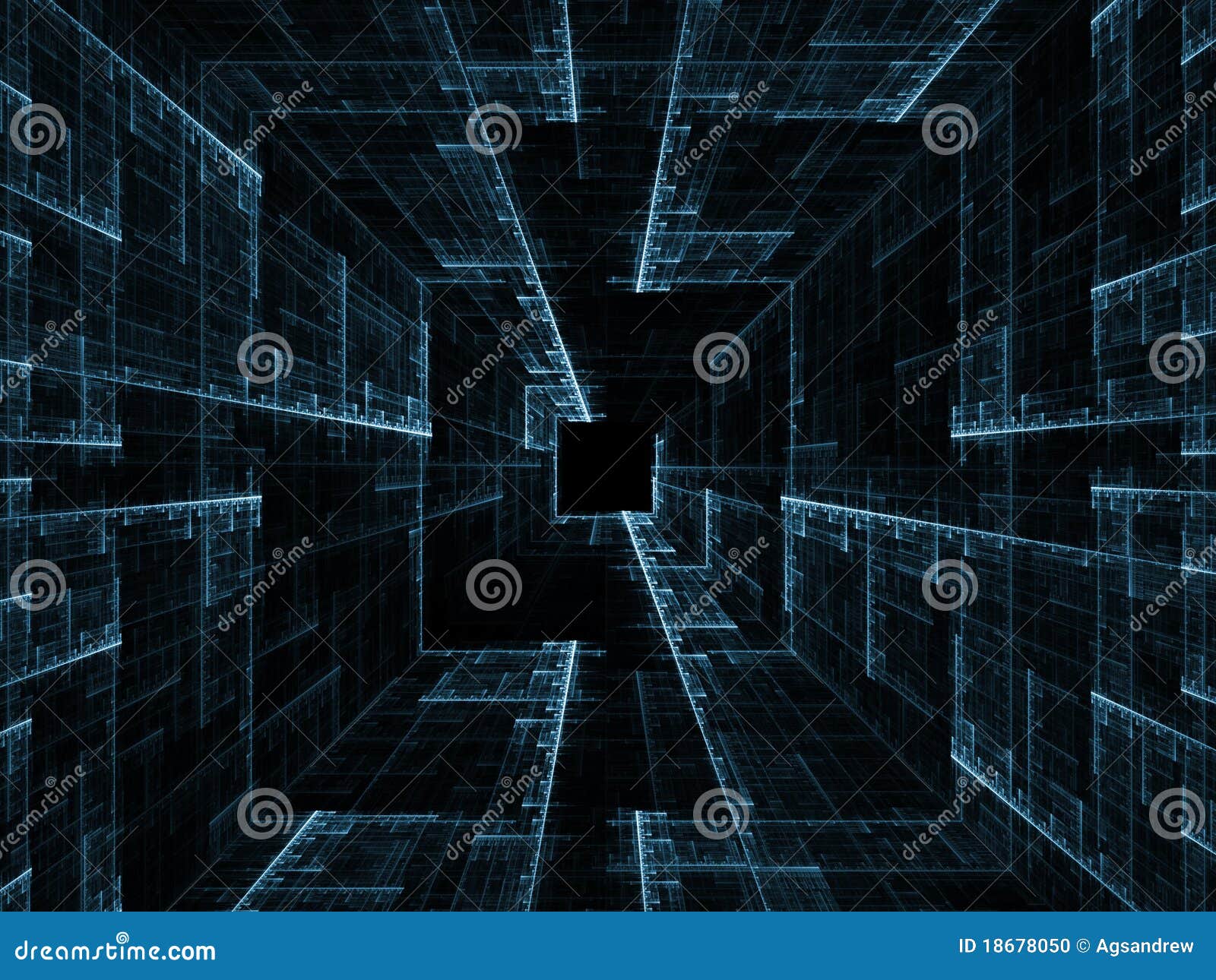 Perspective Abstract Form stock photo. Image of imagination - 18678050