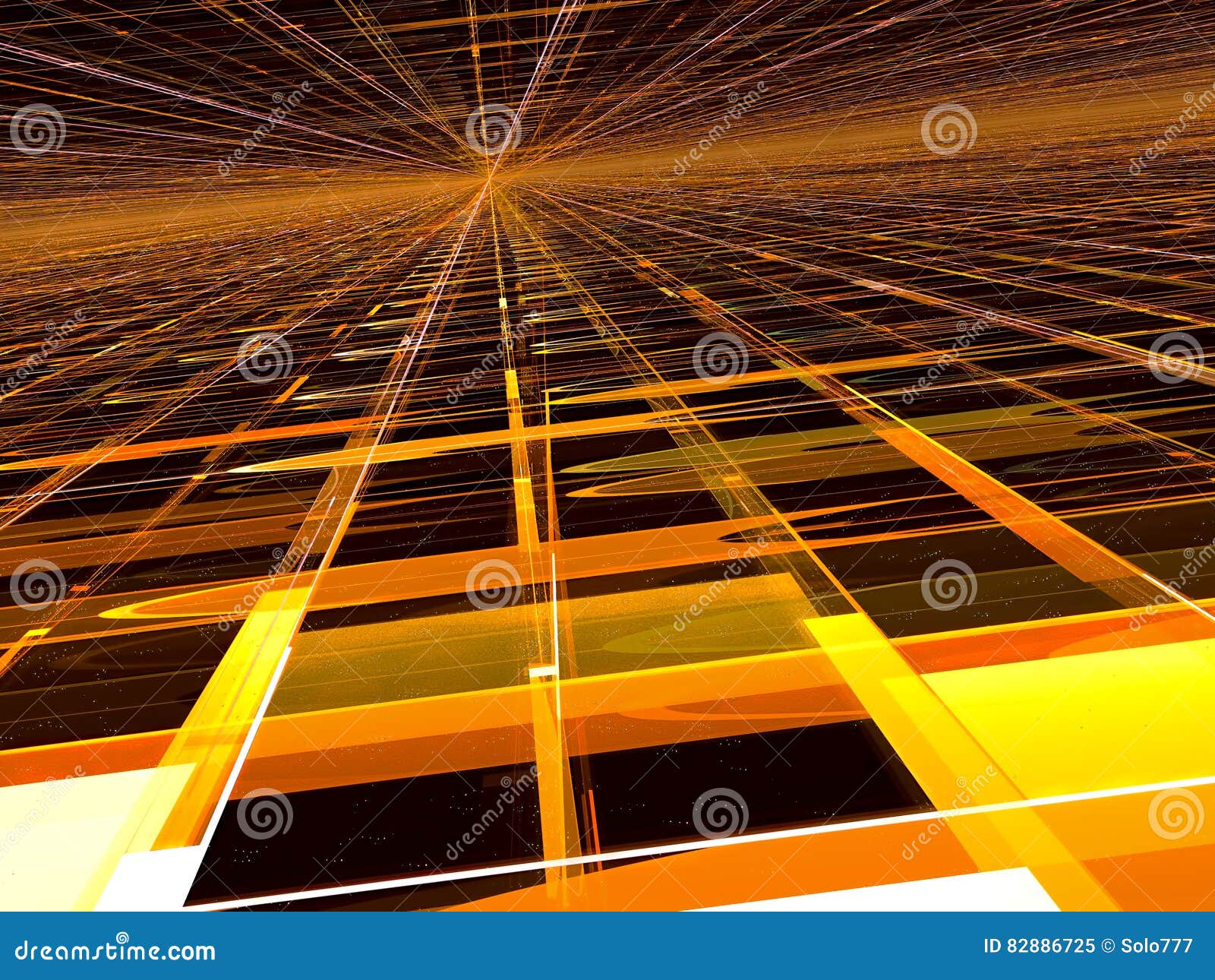 Perspective Background - Abstract Digitally Generated Image Stock ...