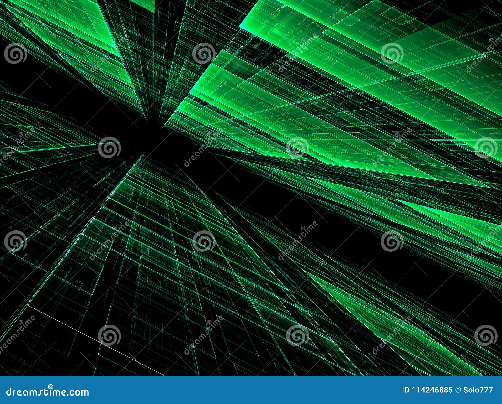 Perspective Background - Abstract Digitally Generated Image Stock ...