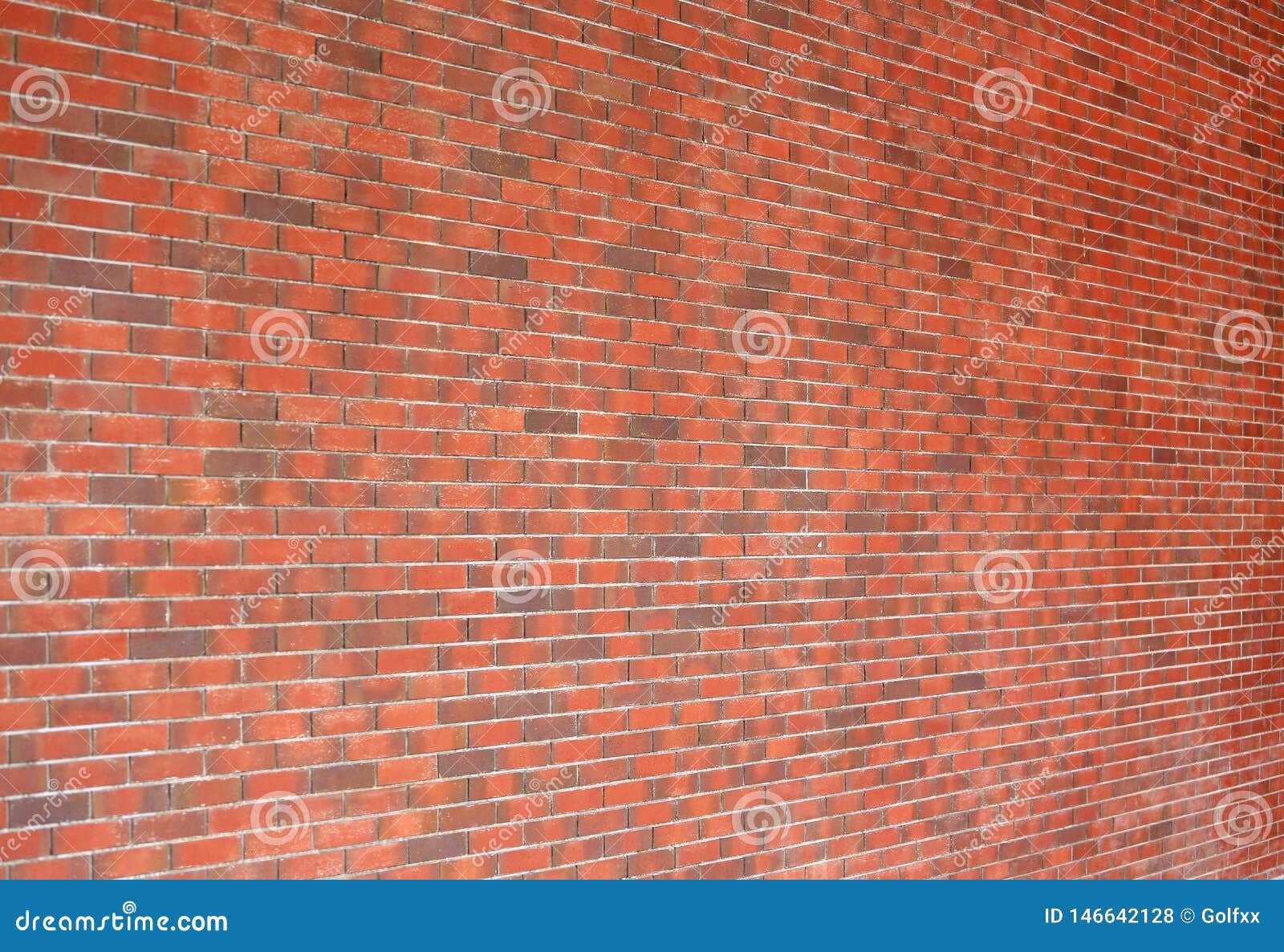 Perspective Brick Wall Texture Background. Retro Style Stock Photo ...