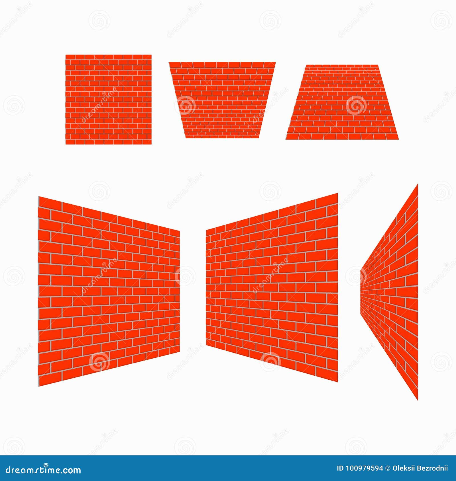 Perspective Brick Wall Stock Illustrations – 4,004 Perspective Brick ...