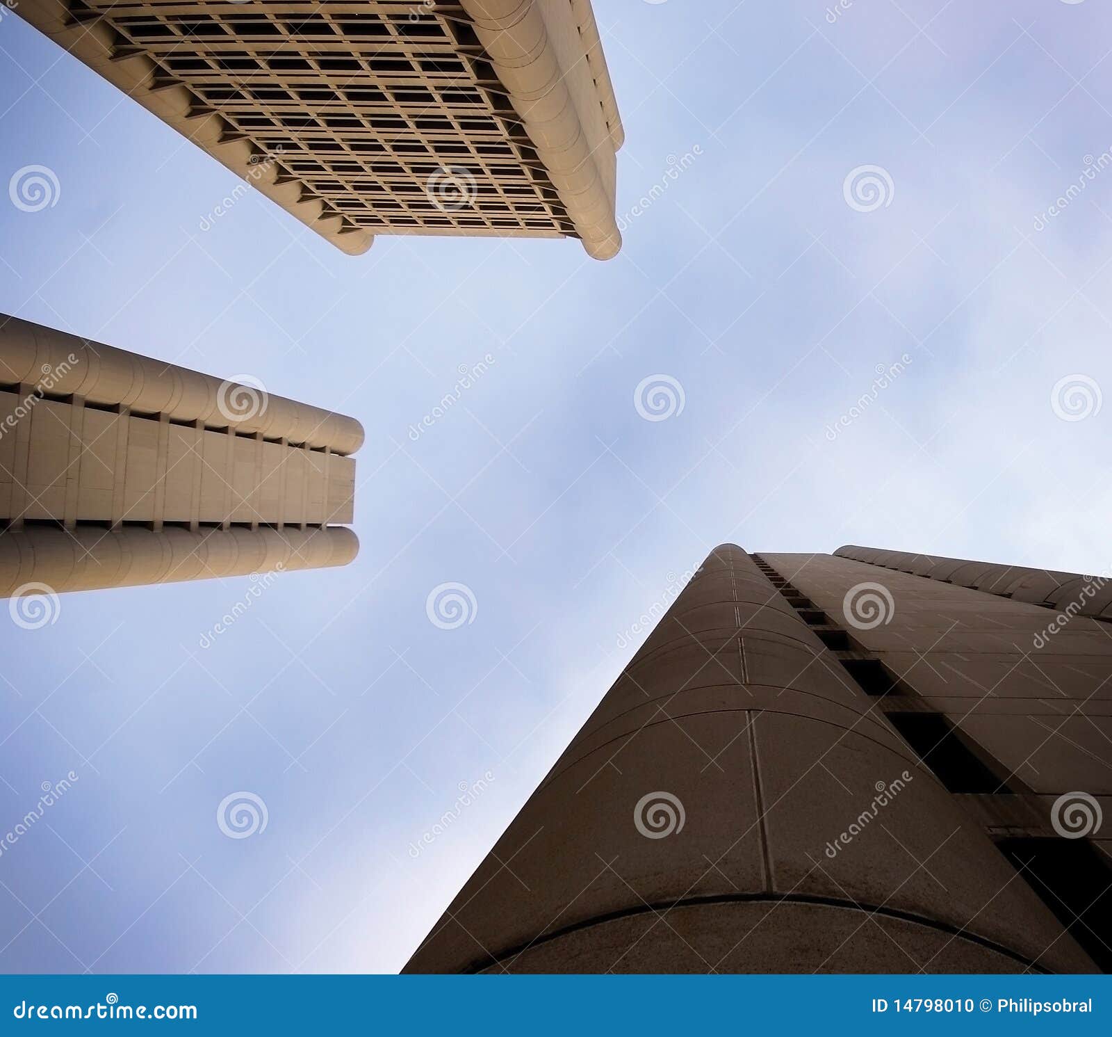 Perspective Challenging High-rises Stock Photo - Image of construction ...