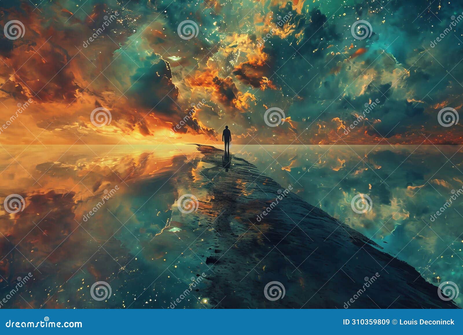Perspective Clash stock illustration. Illustration of light - 310359809
