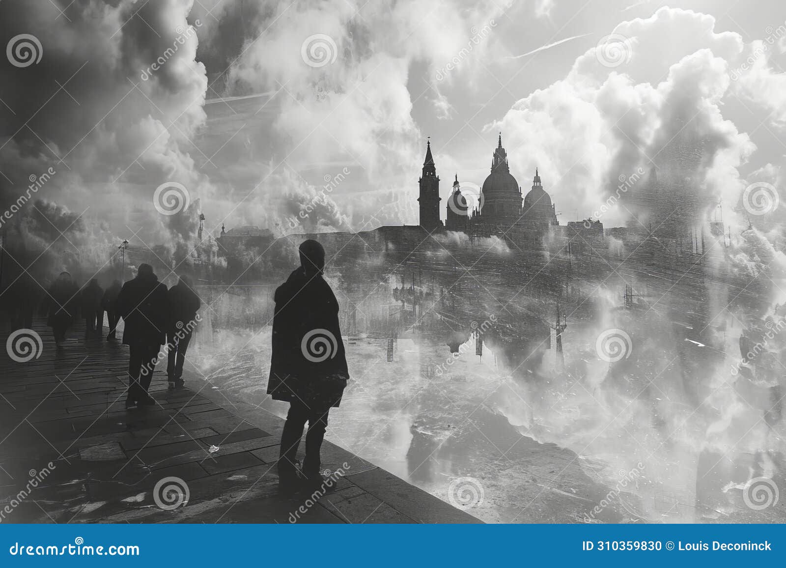 Perspective Clash stock illustration. Illustration of objectivity ...