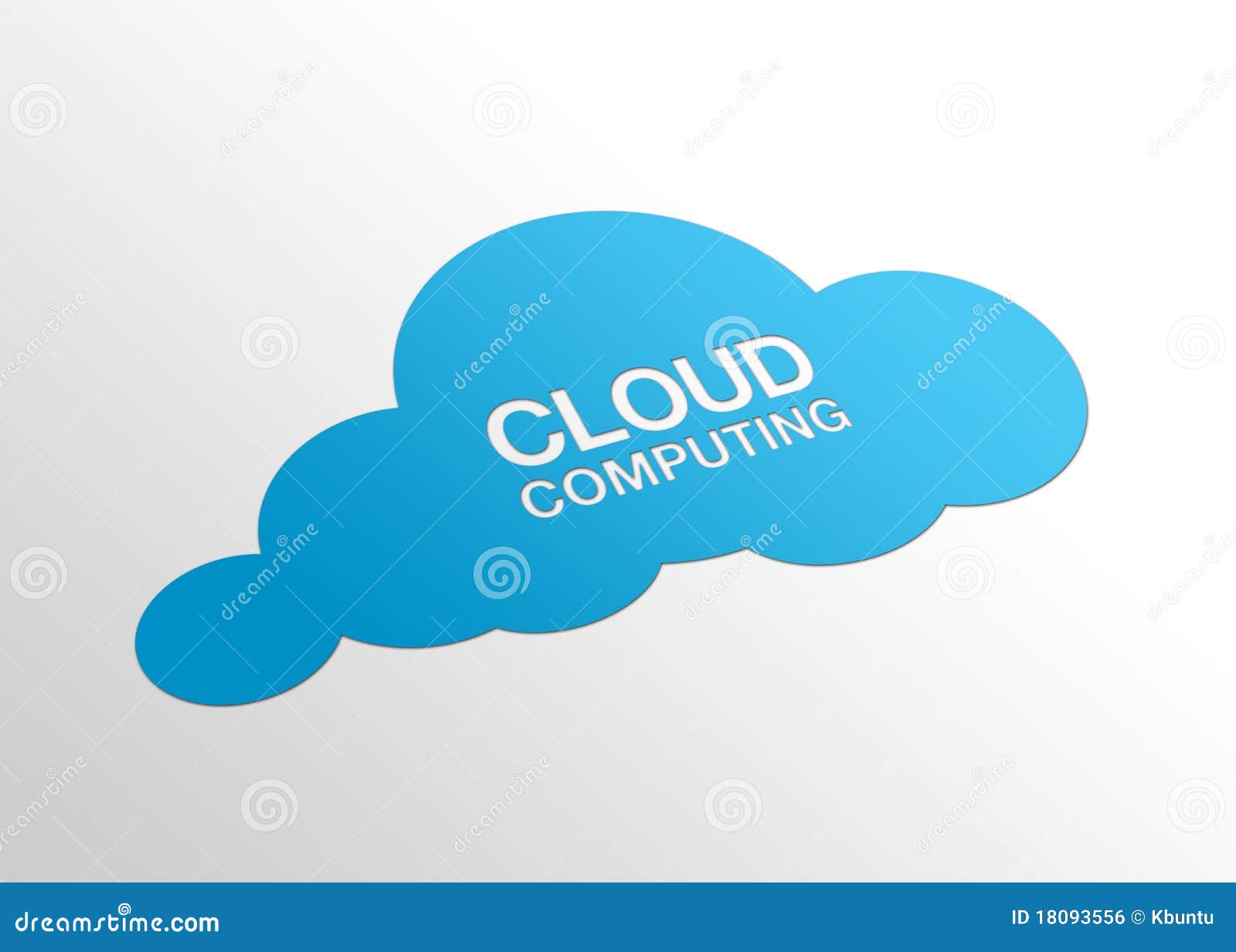 Perspective Cloud Computing Stock Illustration - Illustration of online ...