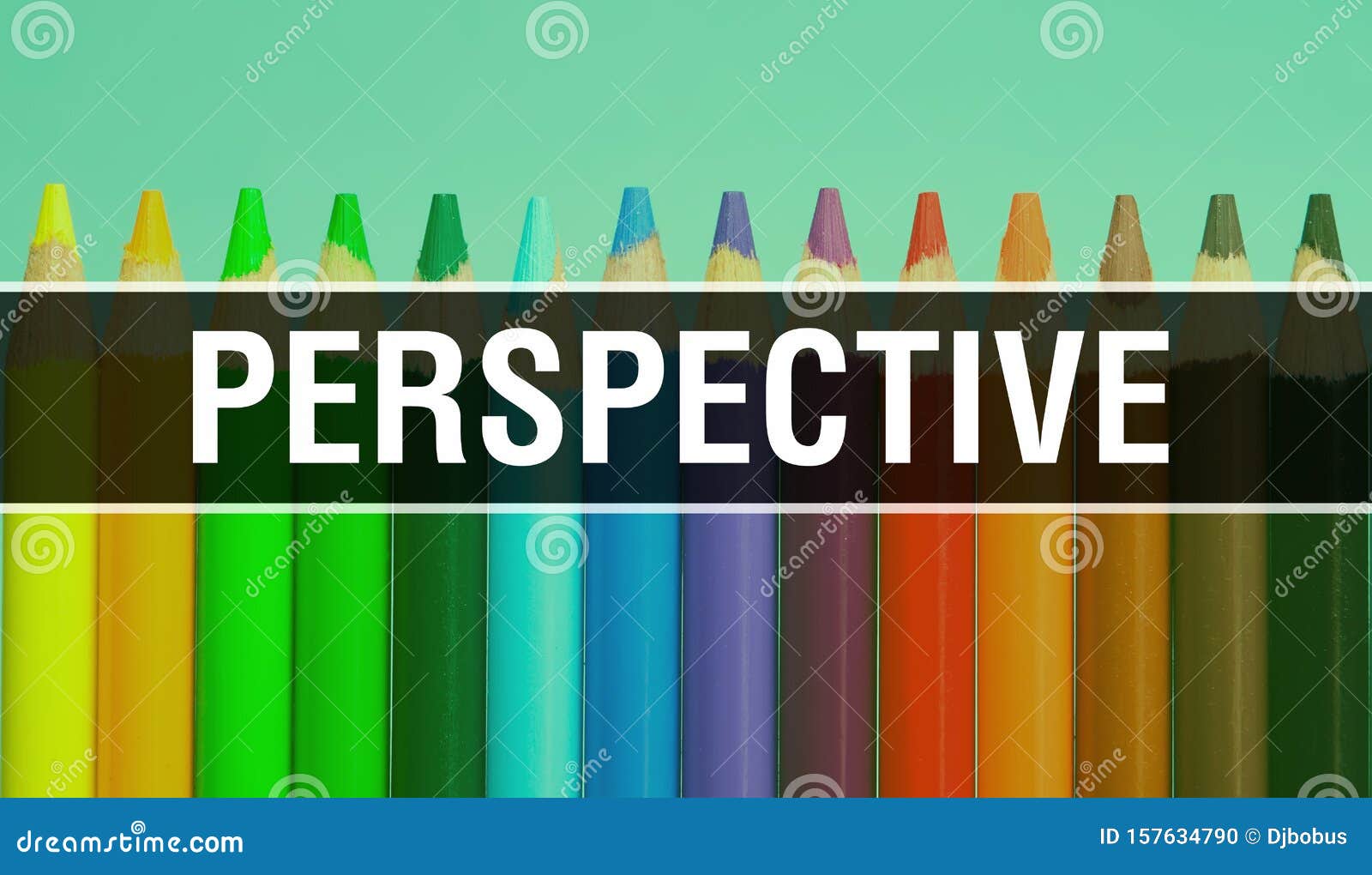 Perspective Concept with Education and Back To School Concept. Creative ...