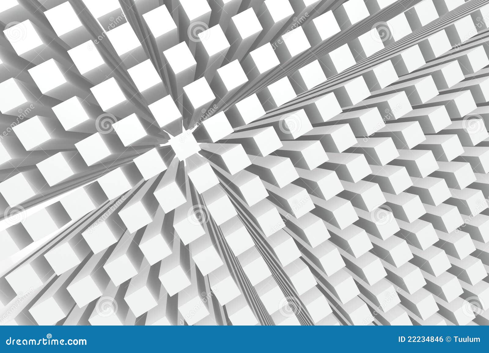 Perspective Cubes Background Stock Illustration - Illustration of ...