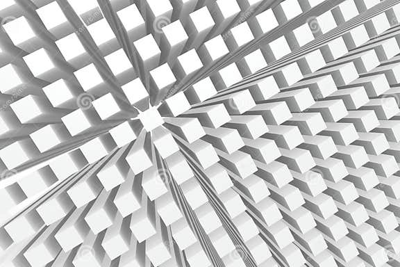 Perspective Cubes Background Stock Illustration - Illustration of ...
