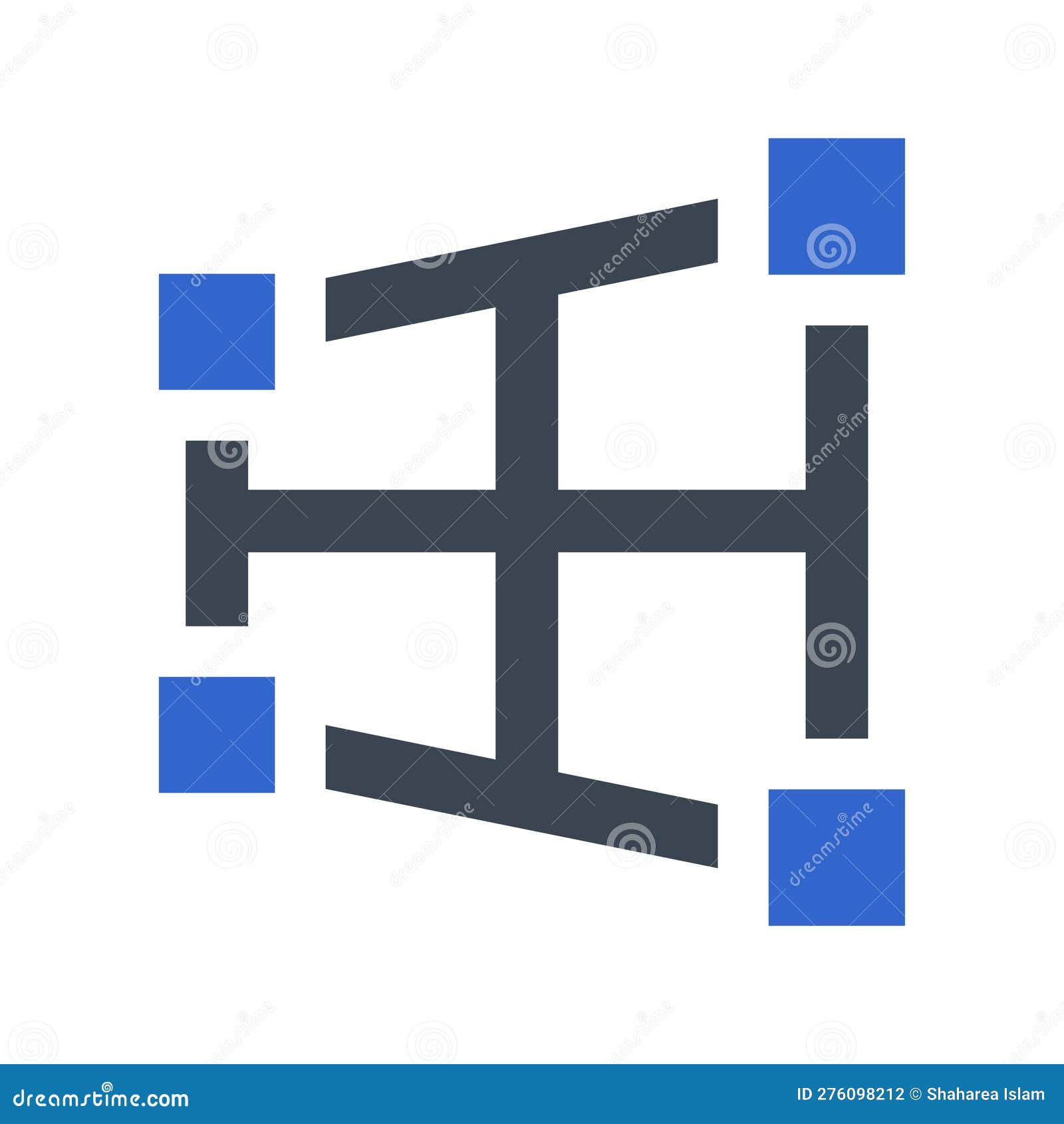 Distort Icon Vector Isolated On White Background, Logo Concept O ...