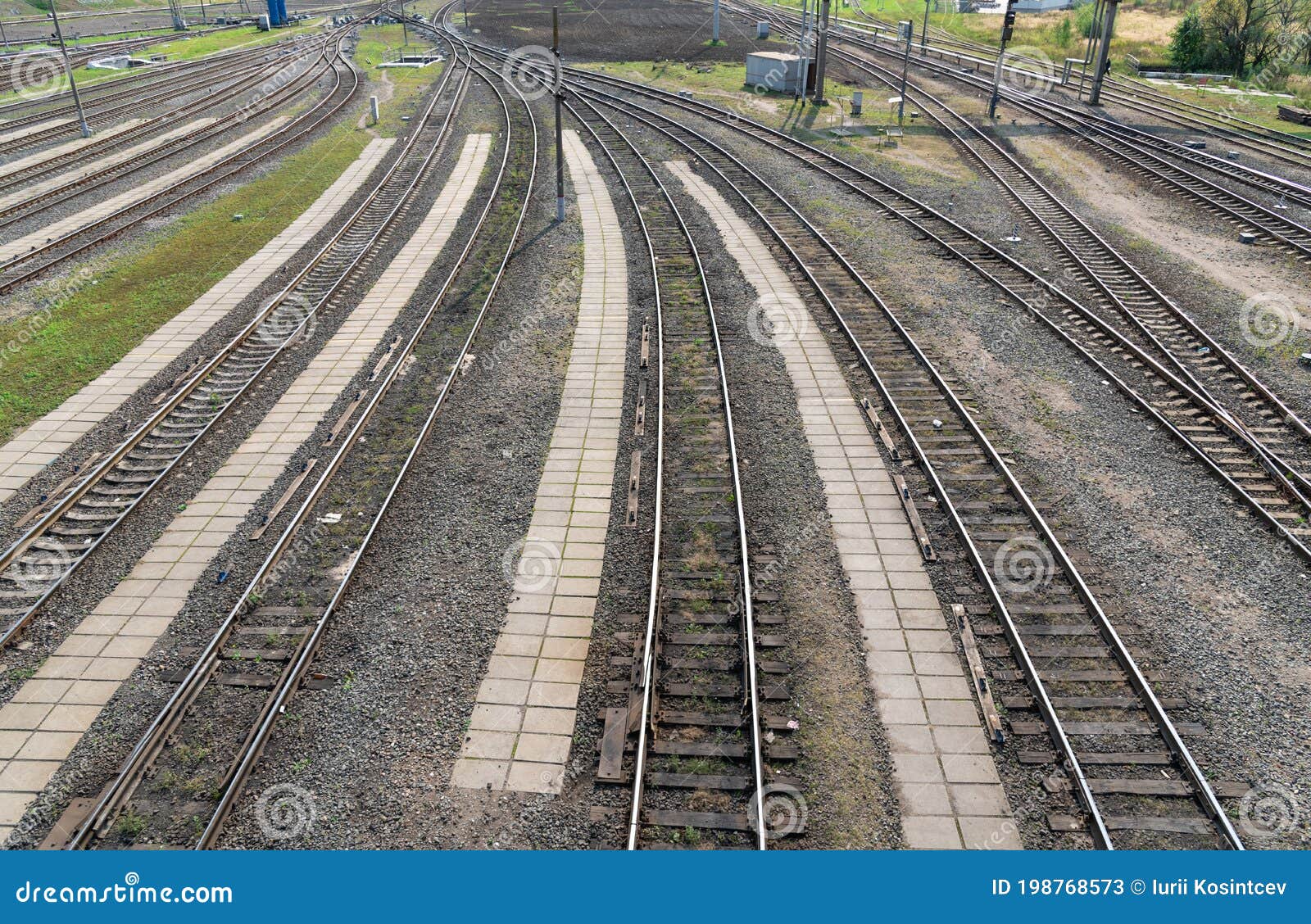 Perspective of an Empty Iron Node Stock Image - Image of finding ...