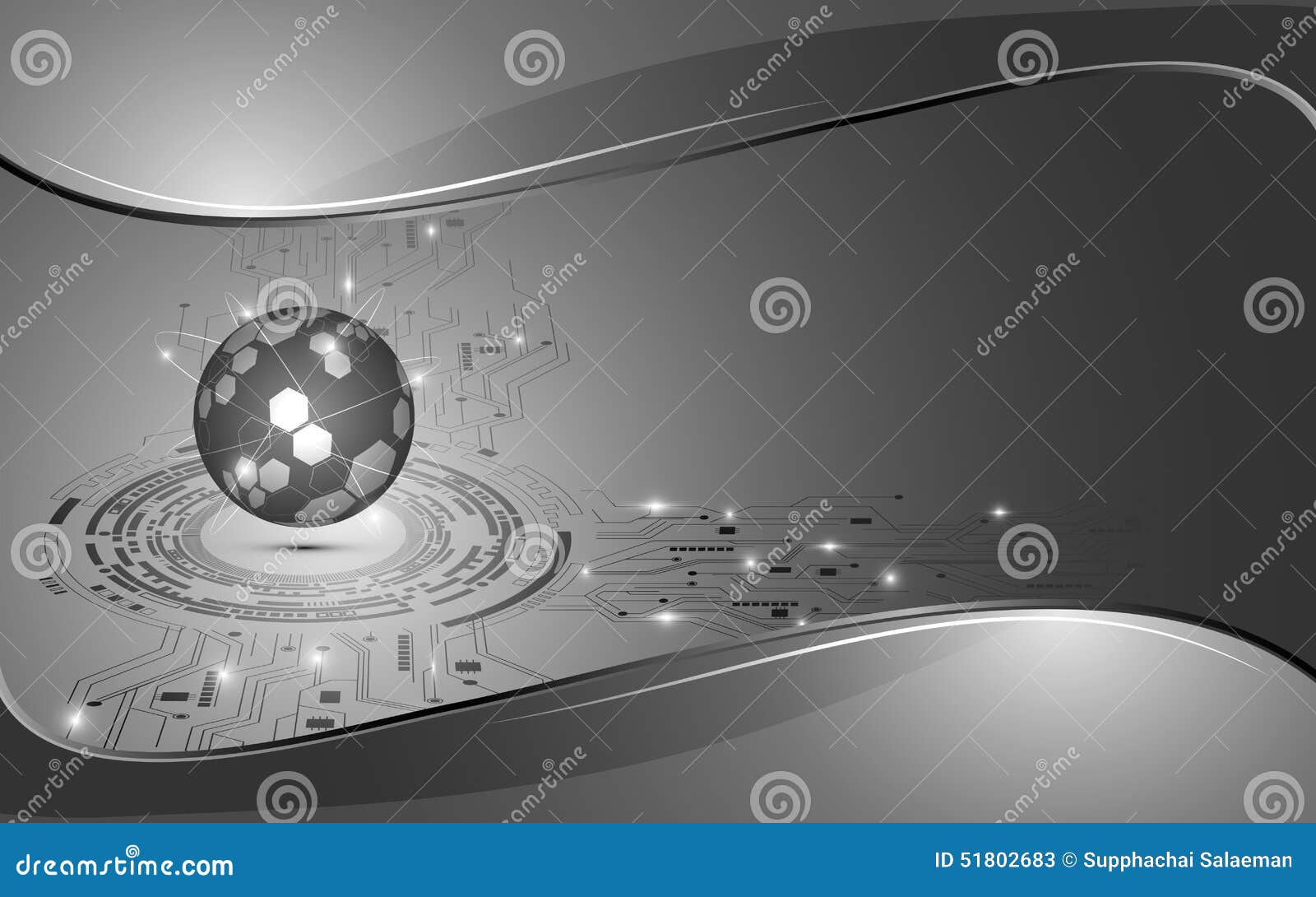 Perspective Globe Abstract Digital Concept Background Stock Vector ...