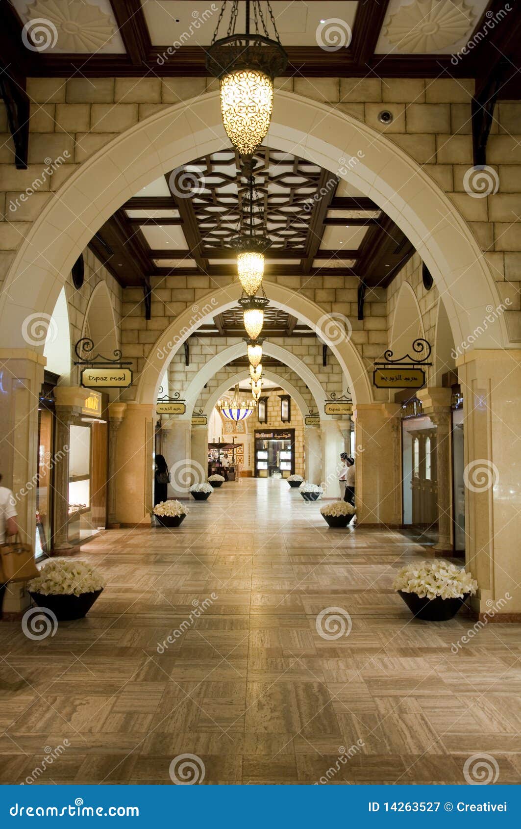 Perspective Hallway stock image. Image of clean, hallway - 14263527