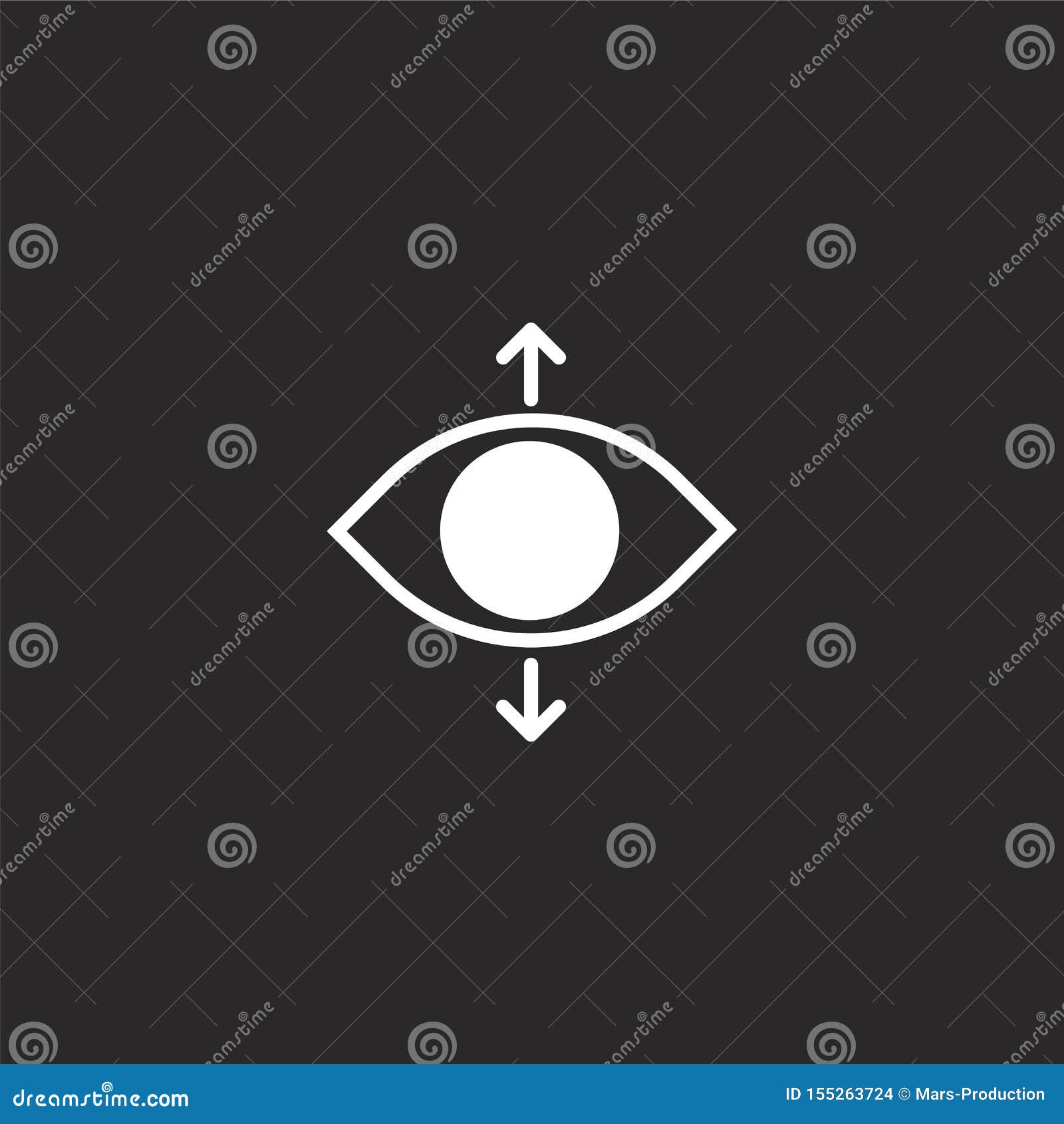 Perspective Icon. Filled Perspective Icon for Website Design and Mobile ...