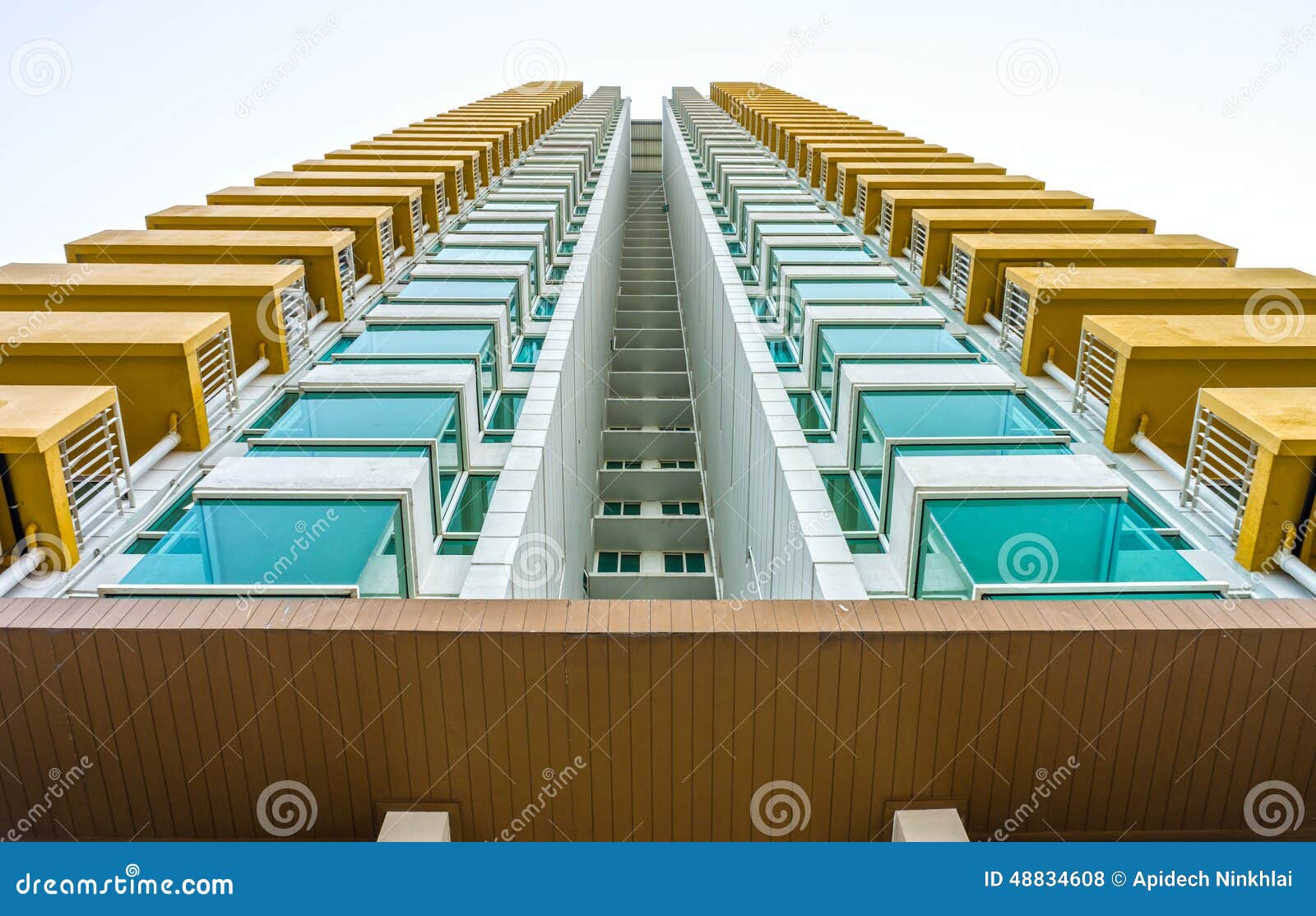 Perspective Image of High Rise Building Stock Photo - Image of city ...