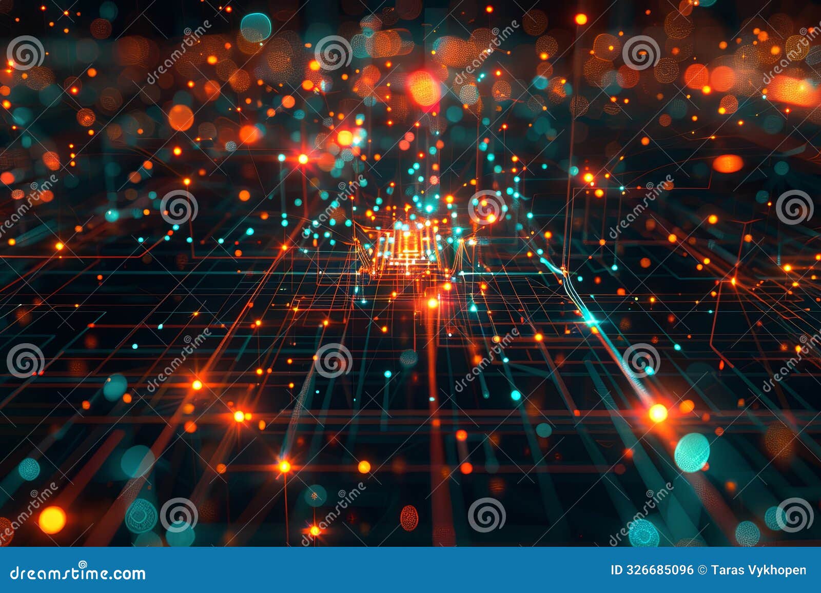 Perspective on Information: Illuminated Data Moves through a Complex 3D ...