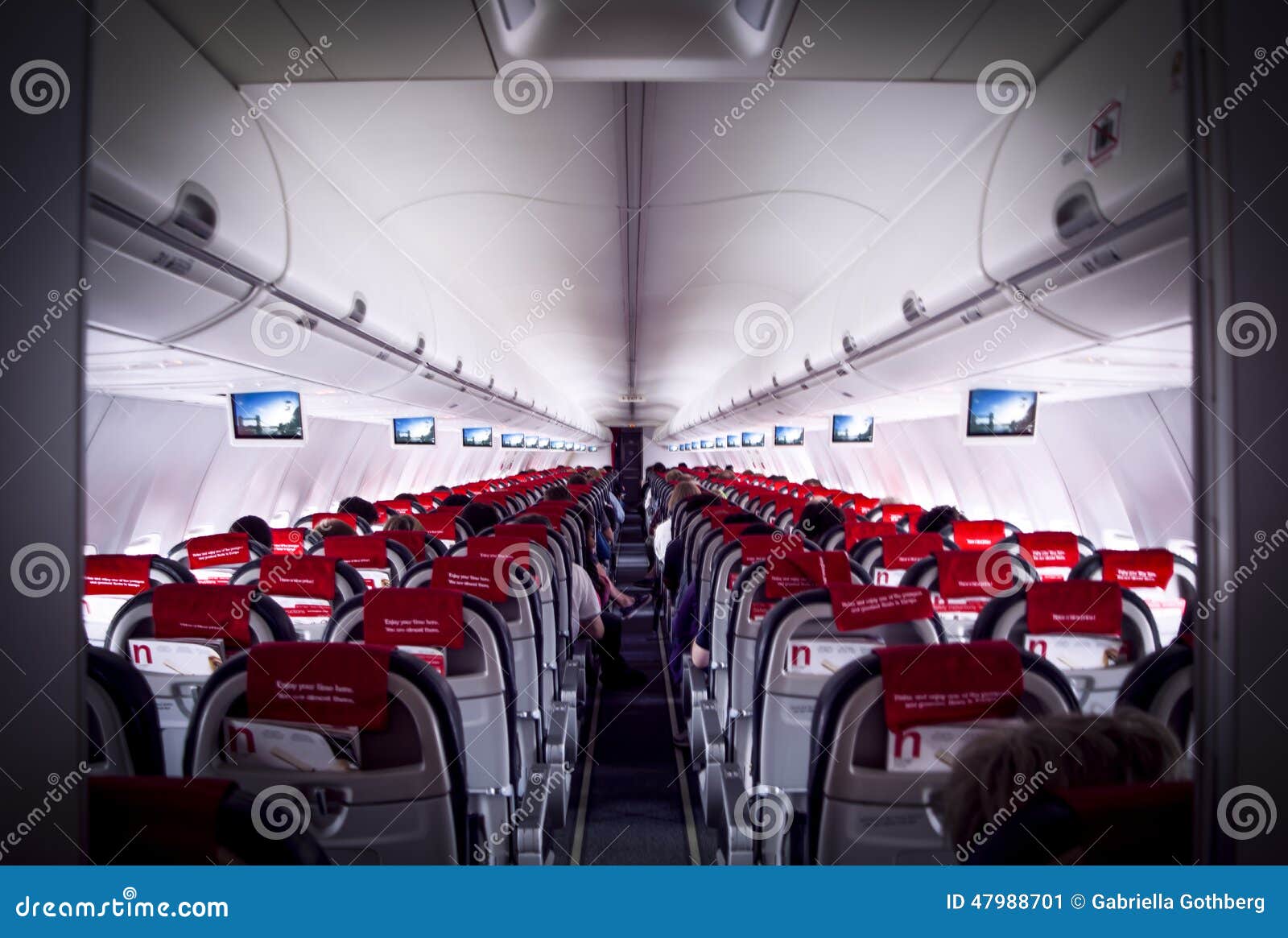 Perspective from Inside an Airplane Editorial Photo - Image of liner ...