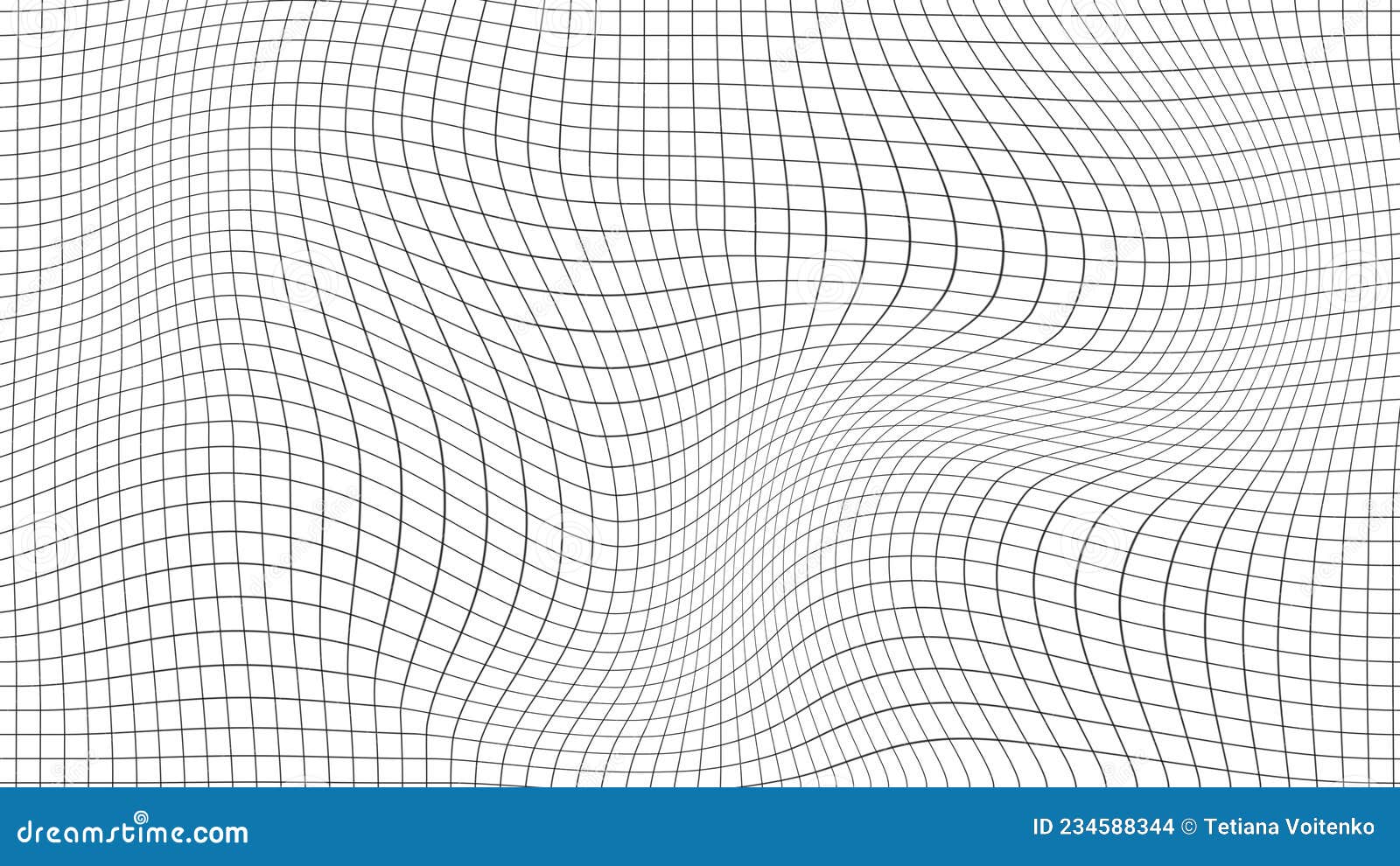 Perspective Mesh Background. Simple Lines on a White Background. 3D ...