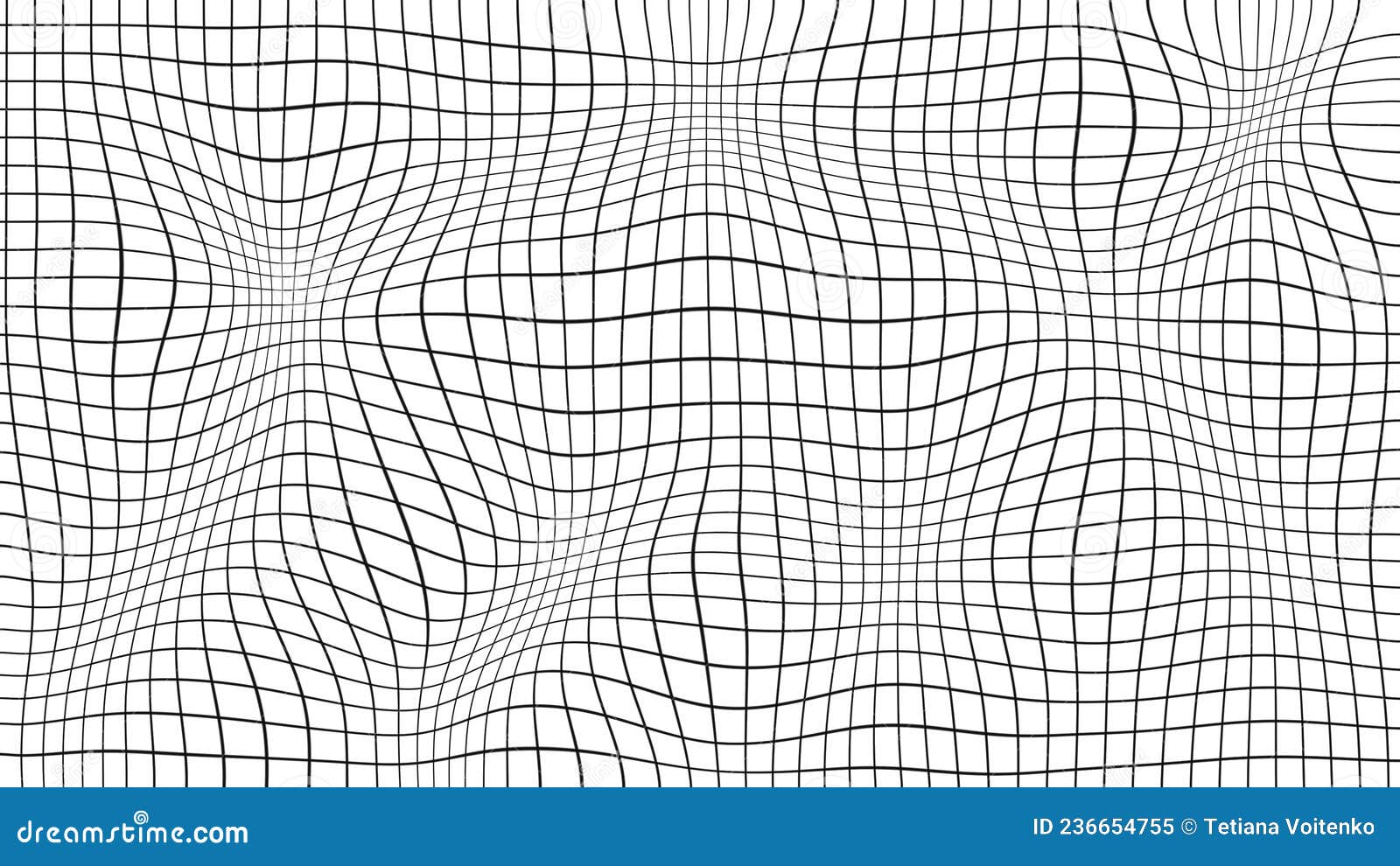 Perspective Mesh Background. Simple Lines on a White Background. 3D ...