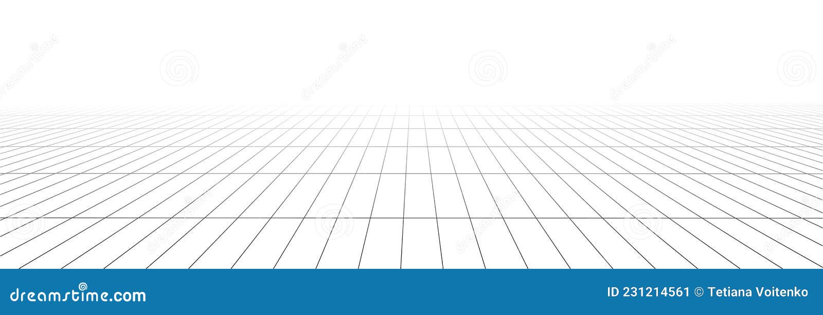 Perspective Mesh Background. Simple Lines on a White Background Stock ...