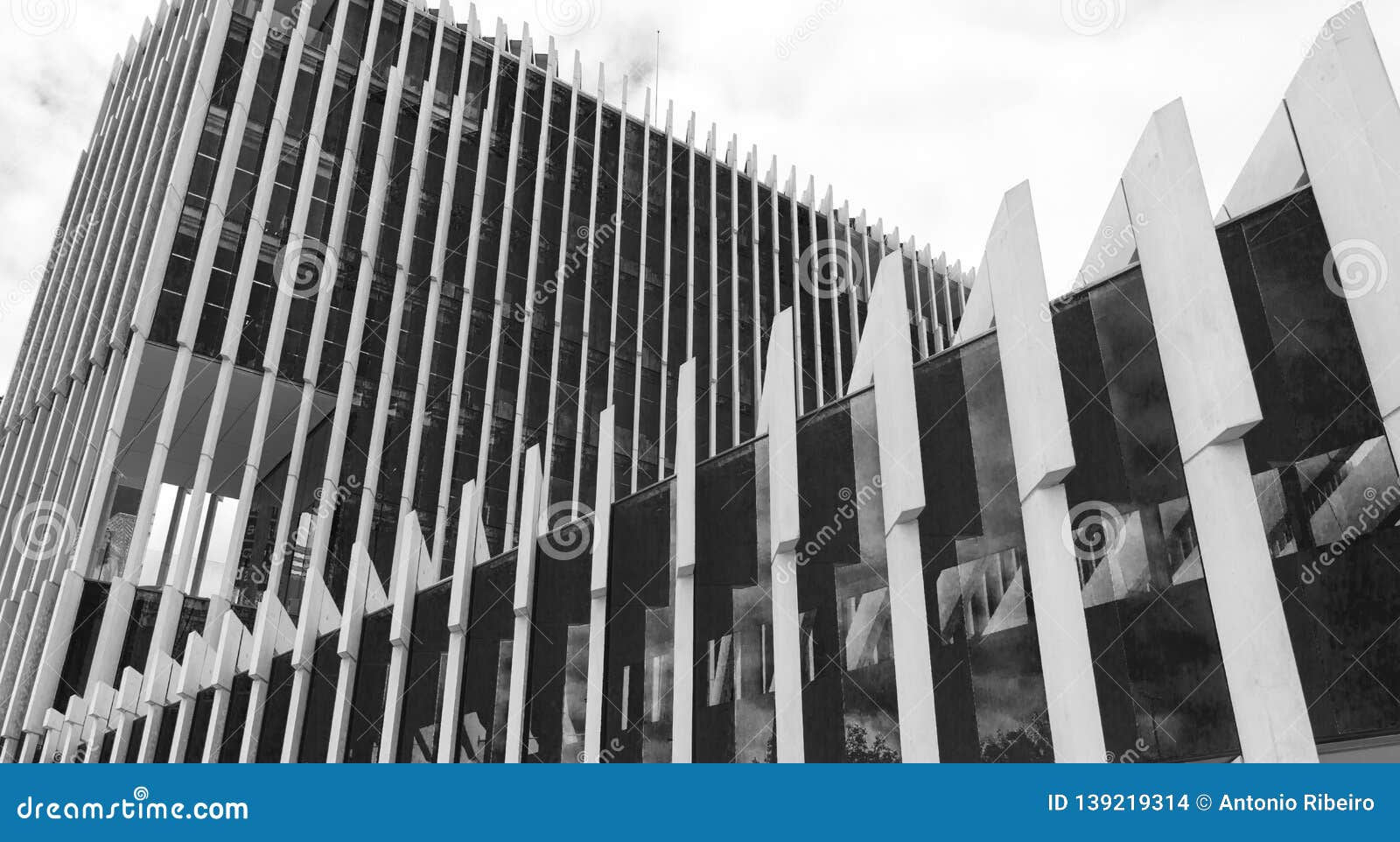 Perspective in Modern Architecture Stock Photo - Image of modern ...