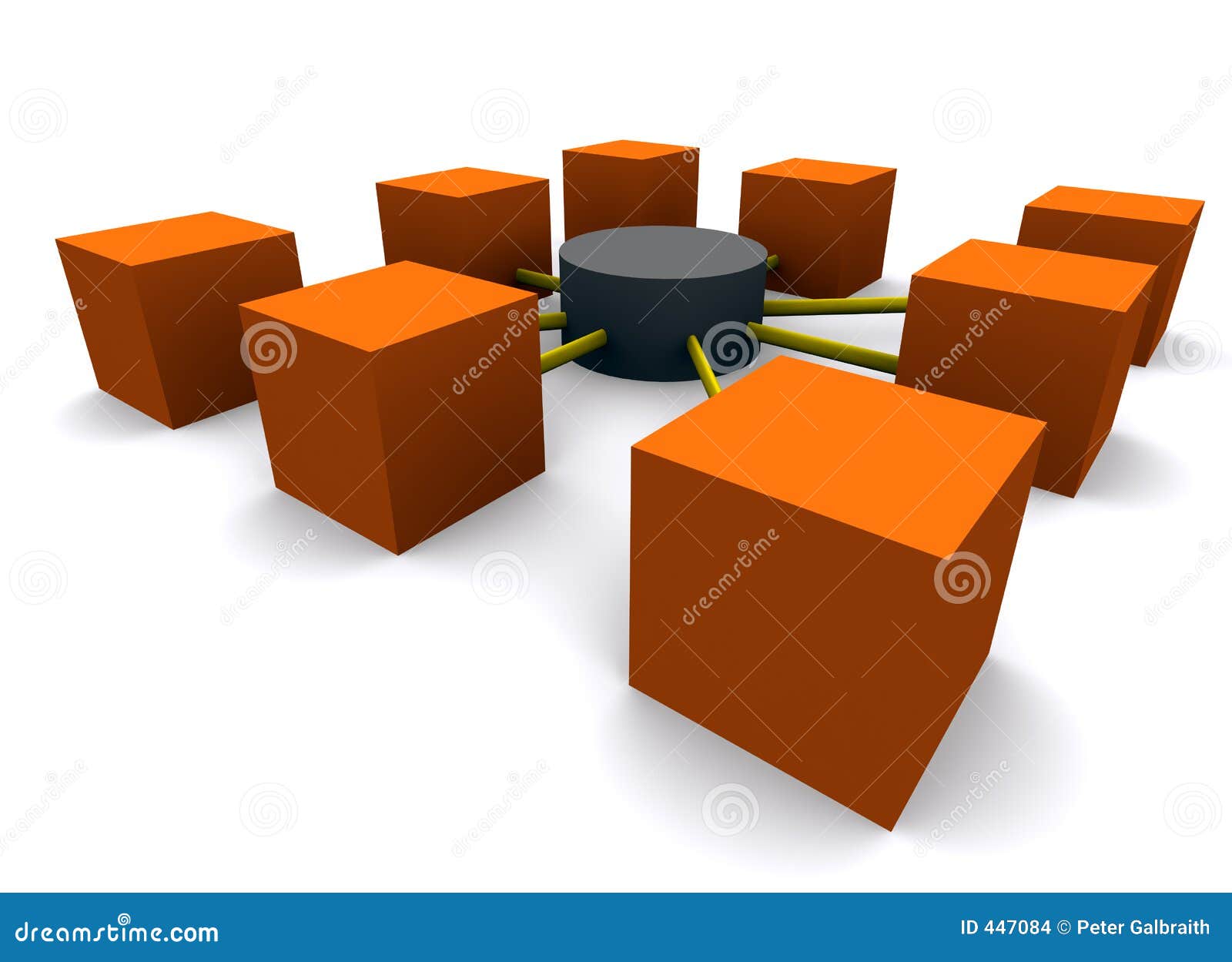 Perspective network stock illustration. Illustration of internet - 447084