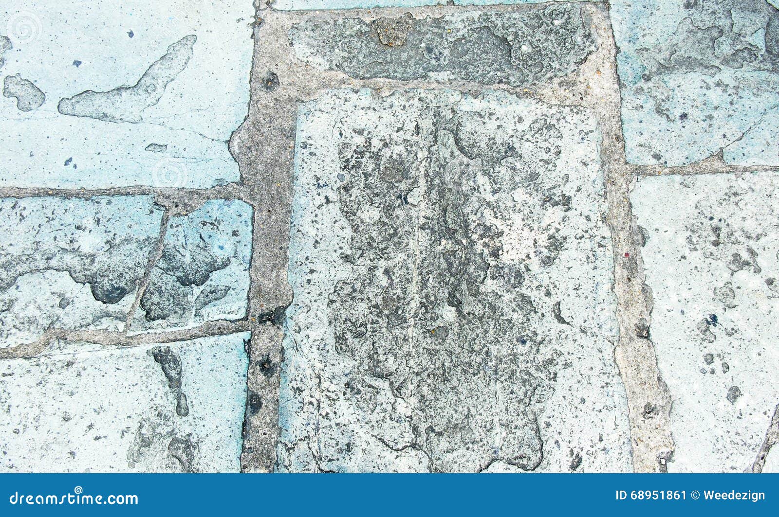 Perspective Old Rough Pavement Stone Grunge Texture Background. Stock ...