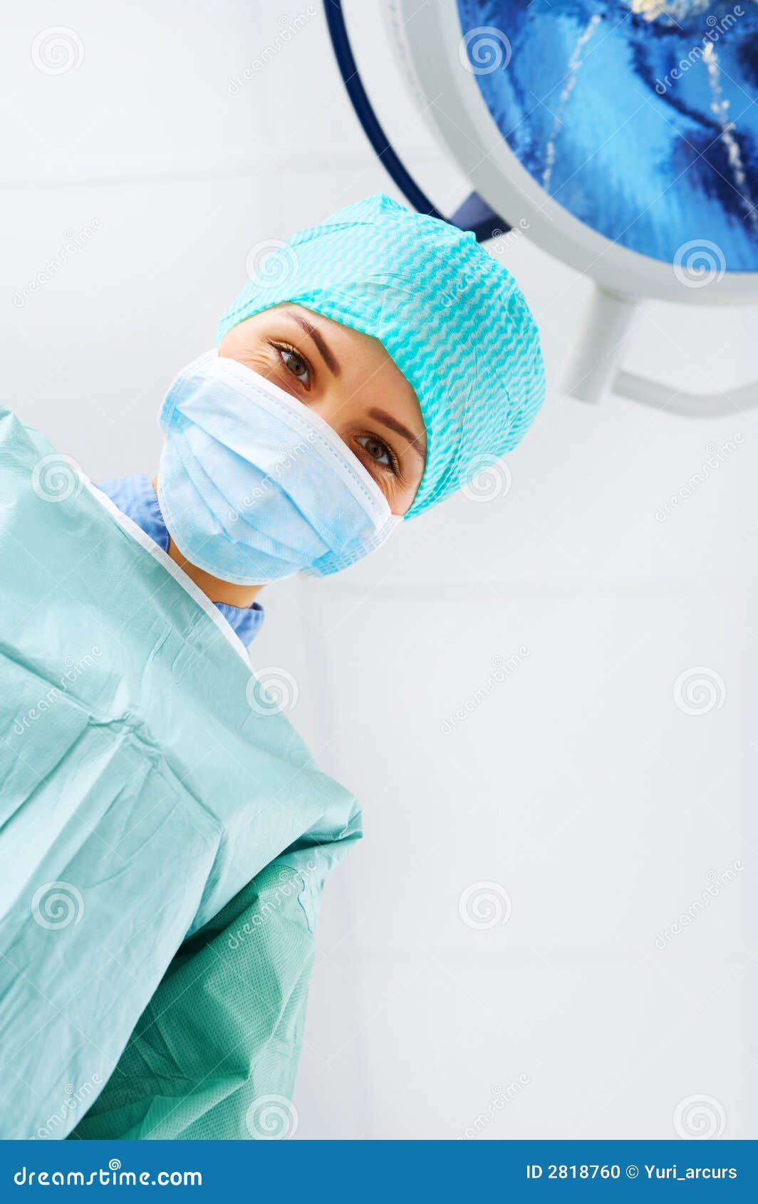 Perspective of a patient stock photo. Image of operation - 2818760