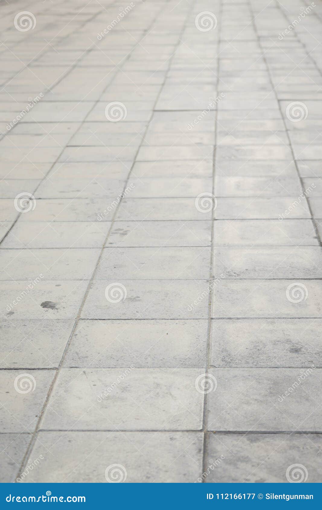 Perspective of Pattern Square Pavement Floor Stock Image - Image of ...
