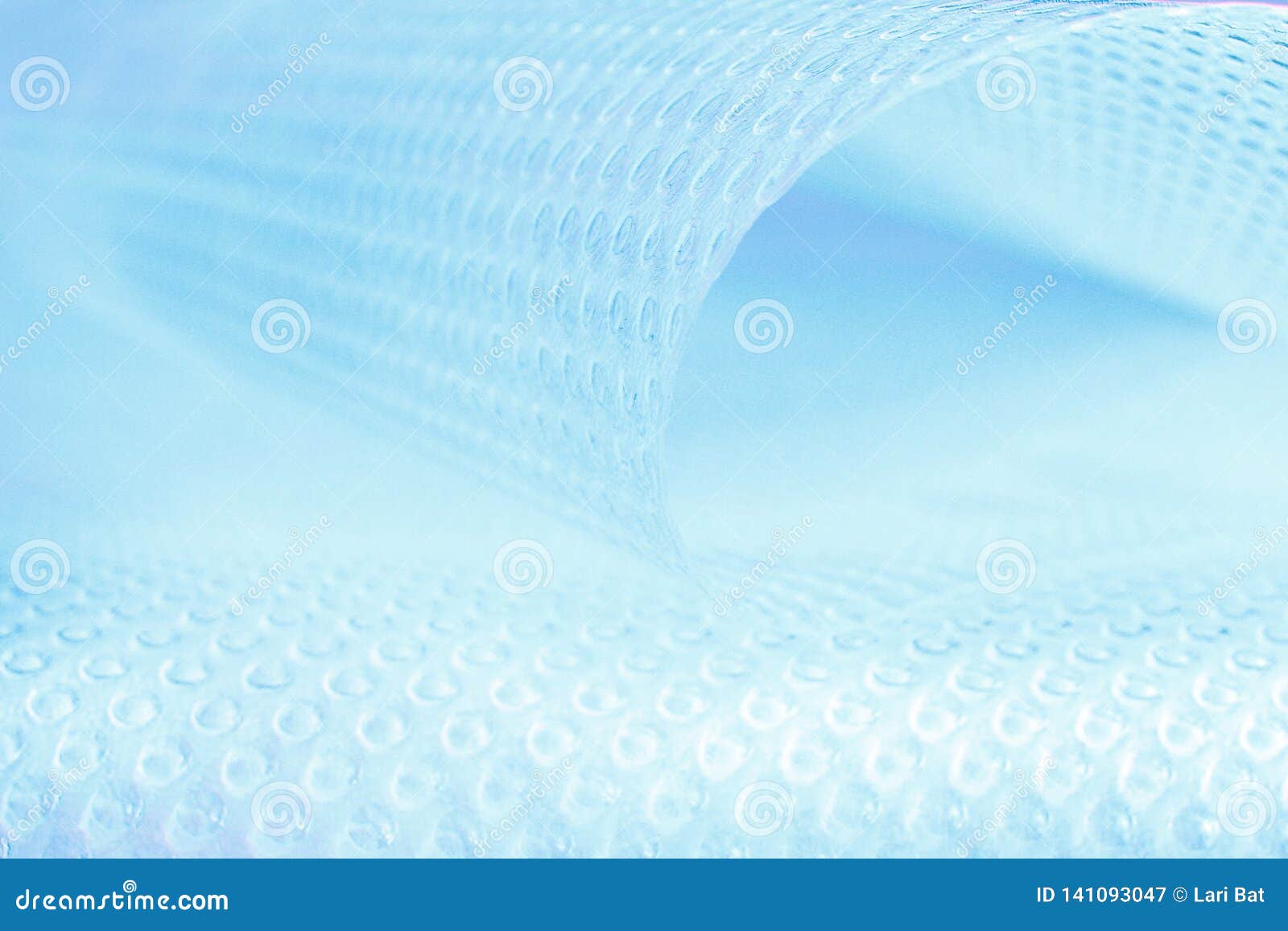 Perspective of Plastic Bubbles. Abstract Colored Background Stock Image ...