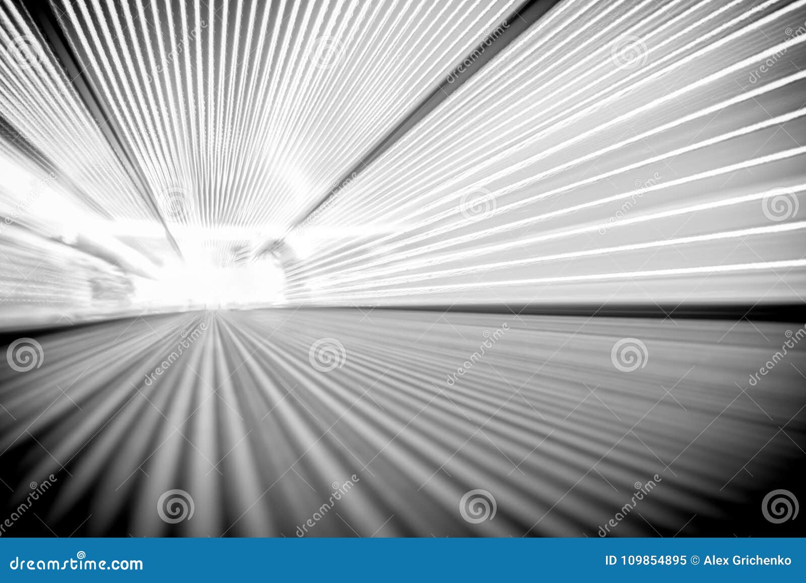 Perspective Point of View on a Moving Walkway Stock Image - Image of ...