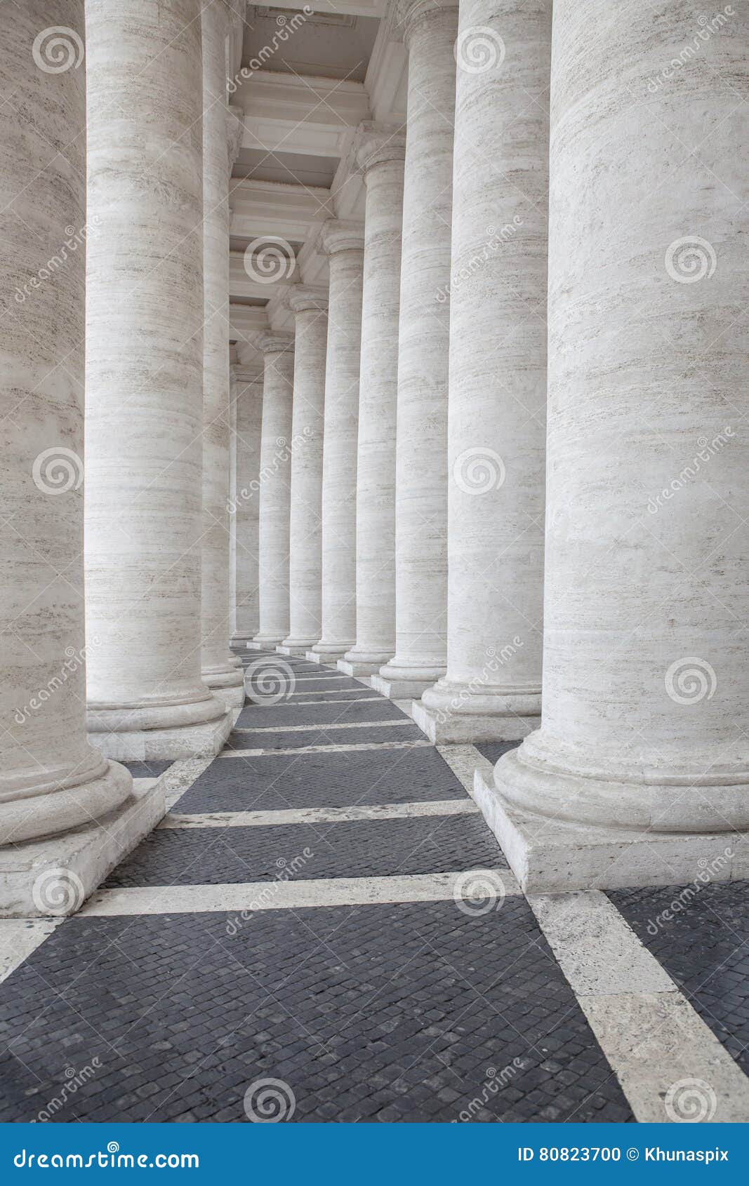 Perspective of Pole Structure in Vatican Rome Italy Editorial Image ...