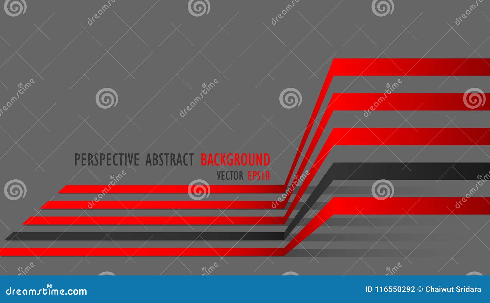Perspective Red Abstract Background Stock Vector - Illustration of ...