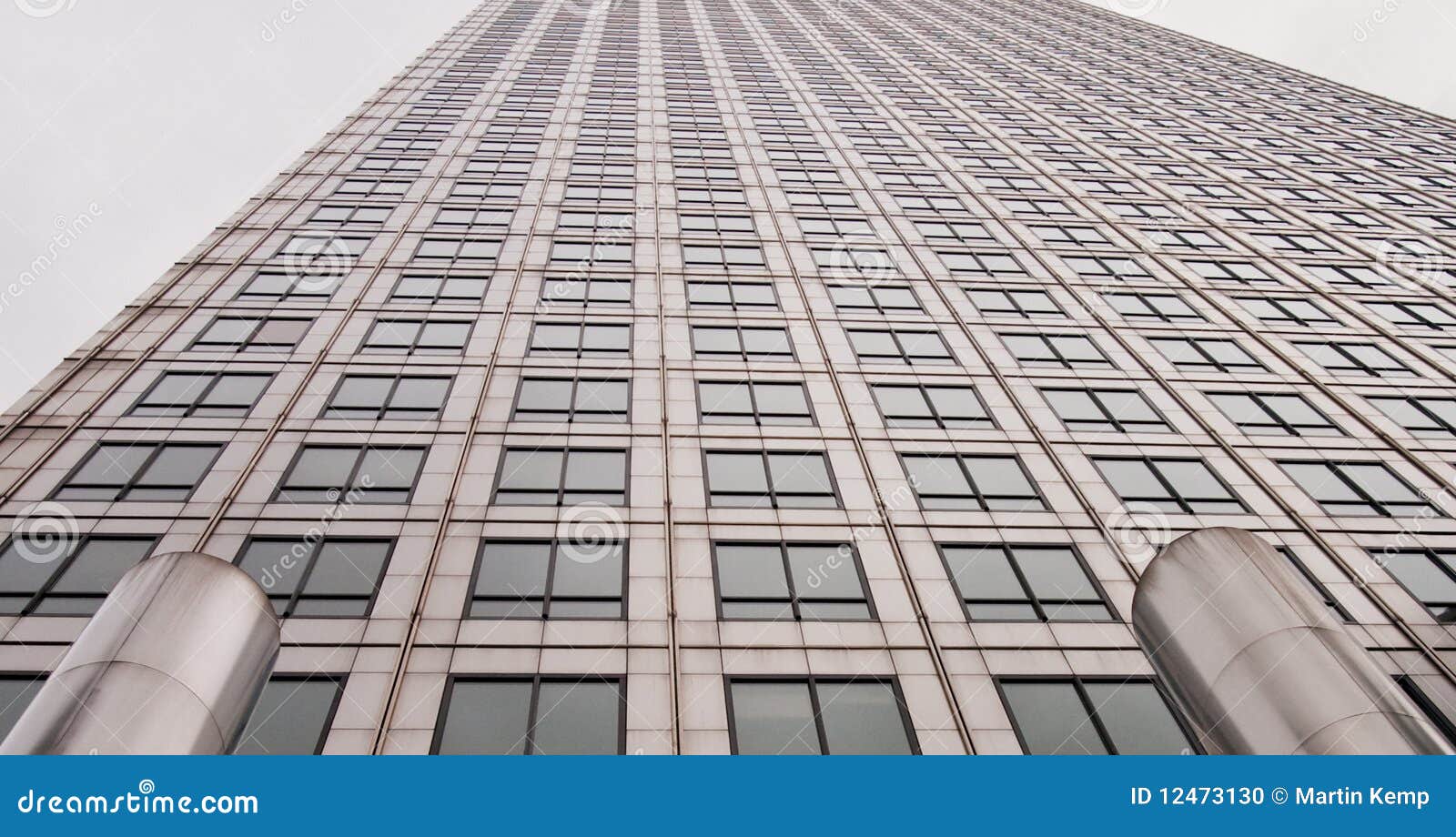 Perspective of a Skyscraper Stock Photo - Image of glass, corporate ...