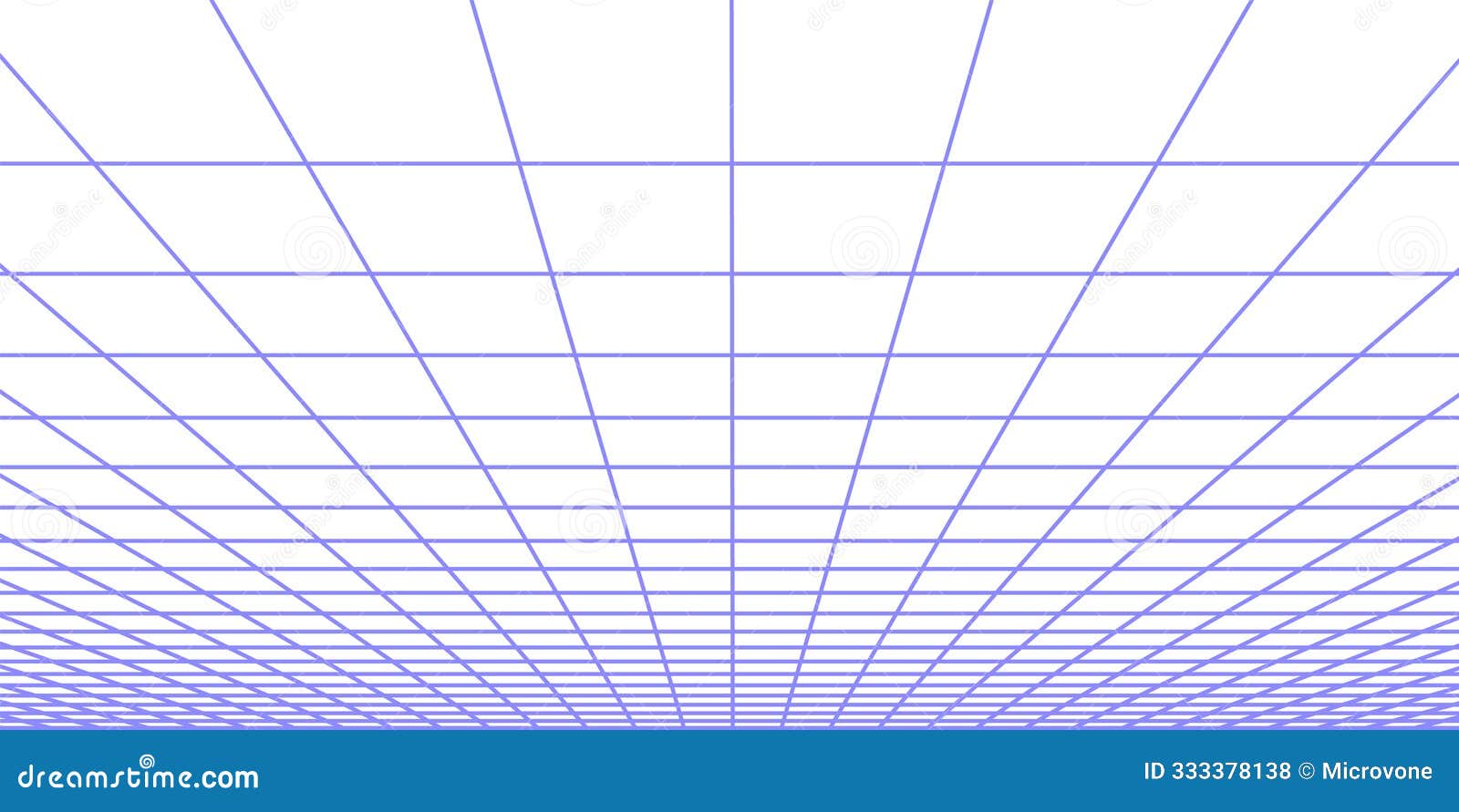 Perspective Square Grid. Ceiling Line Wireframe Surface Stock ...