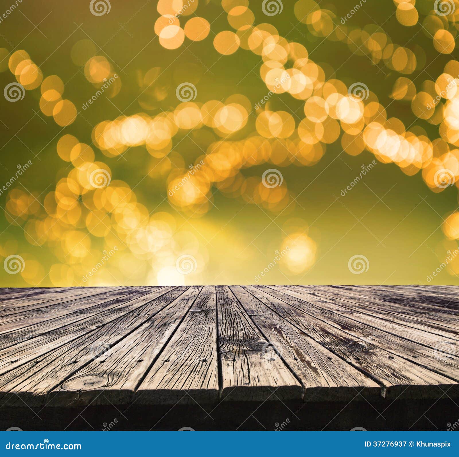 Perspective Textured of Top Old Wood Table with Beautiful Blur Stock ...