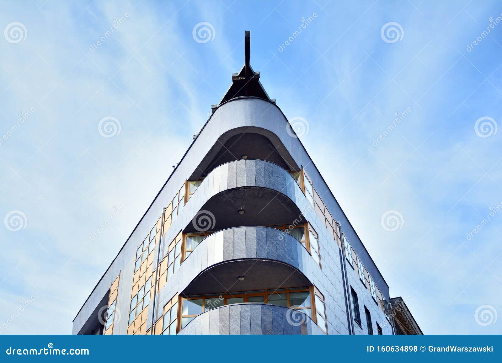 The Windows of a Modern Building for Offices. Business Buildings ...