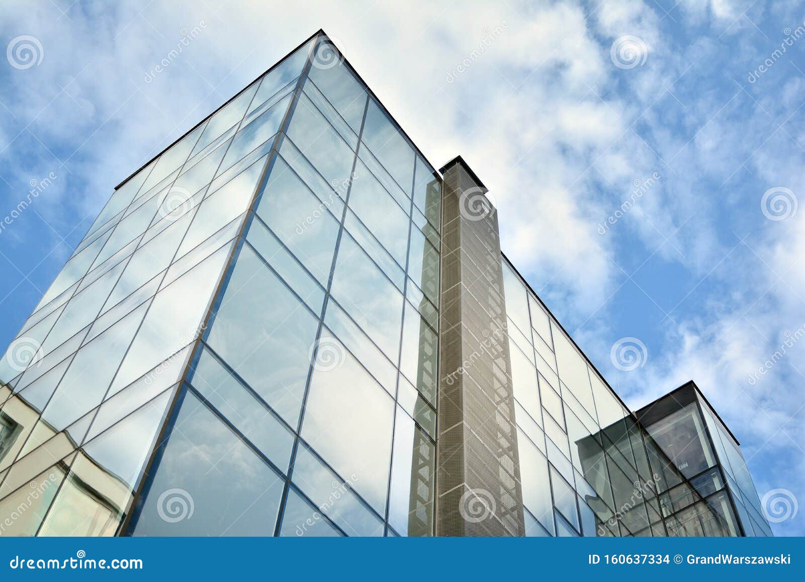 The Windows of a Modern Building for Offices. Business Buildings ...