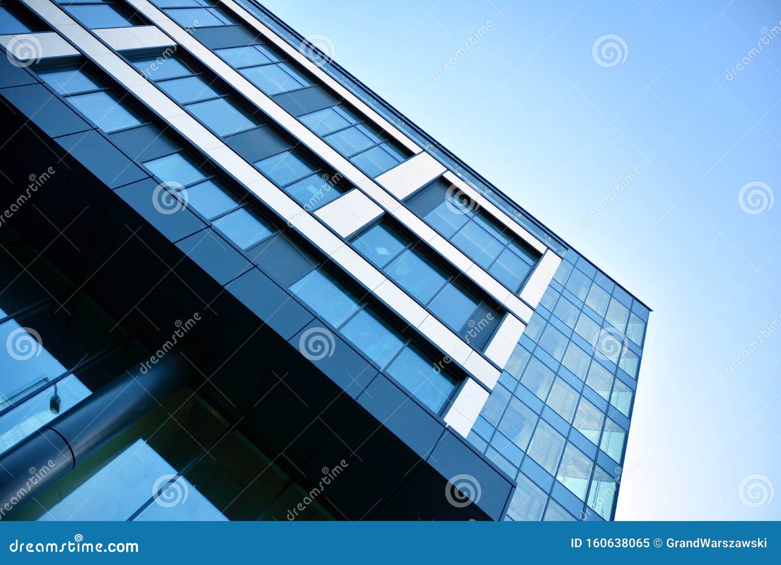 The Windows of a Modern Building for Offices. Business Buildings ...
