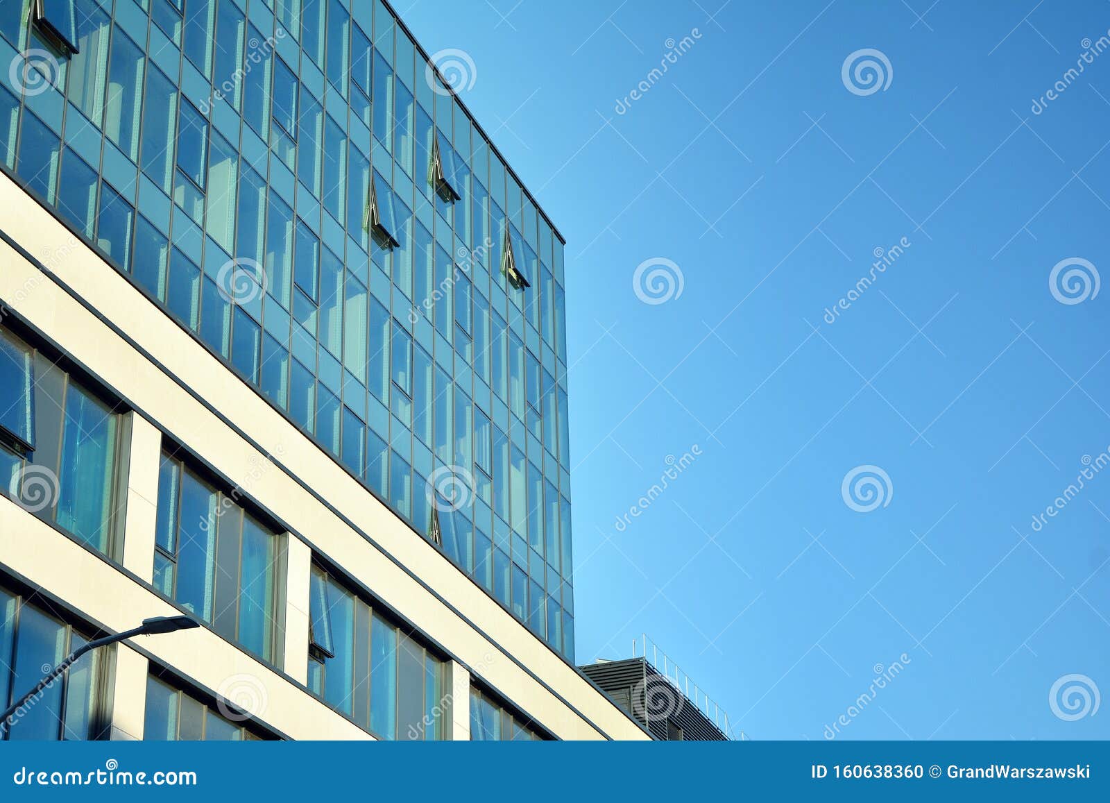 The Windows of a Modern Building for Offices. Business Buildings ...